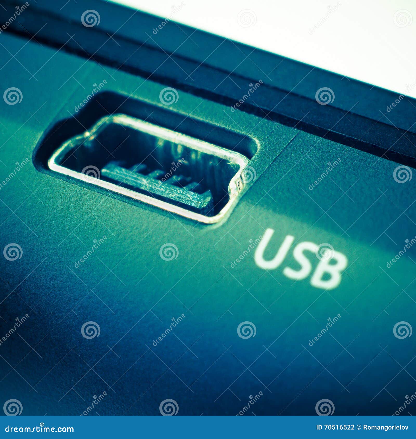 Usb port stock photo. Image of internet, background, detail - 70516522