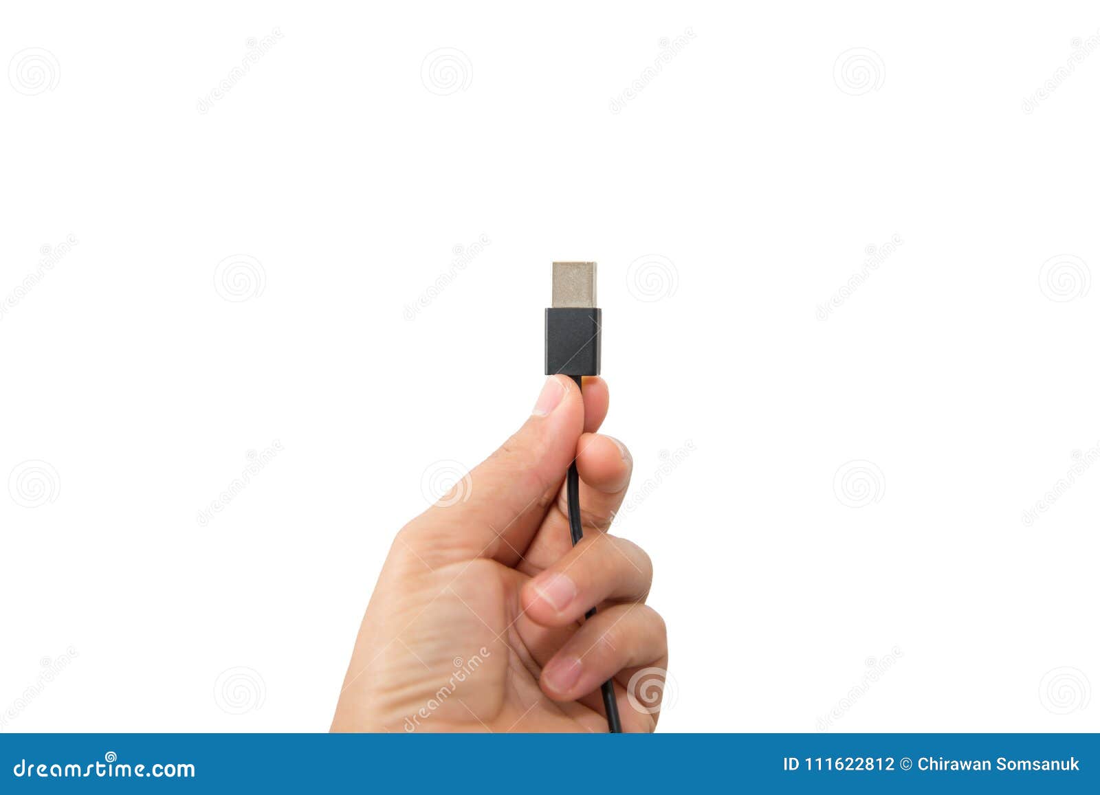 USB Port Technology Concept. Stock Photo - Image of hand, memory: 111622812