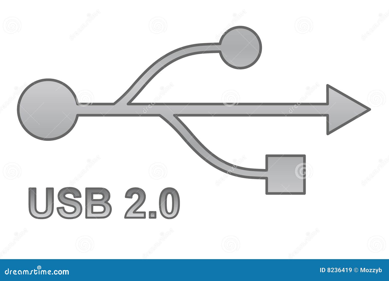 Usb Sign for Interface Electronic Hardware Stock Vector - Illustration ...