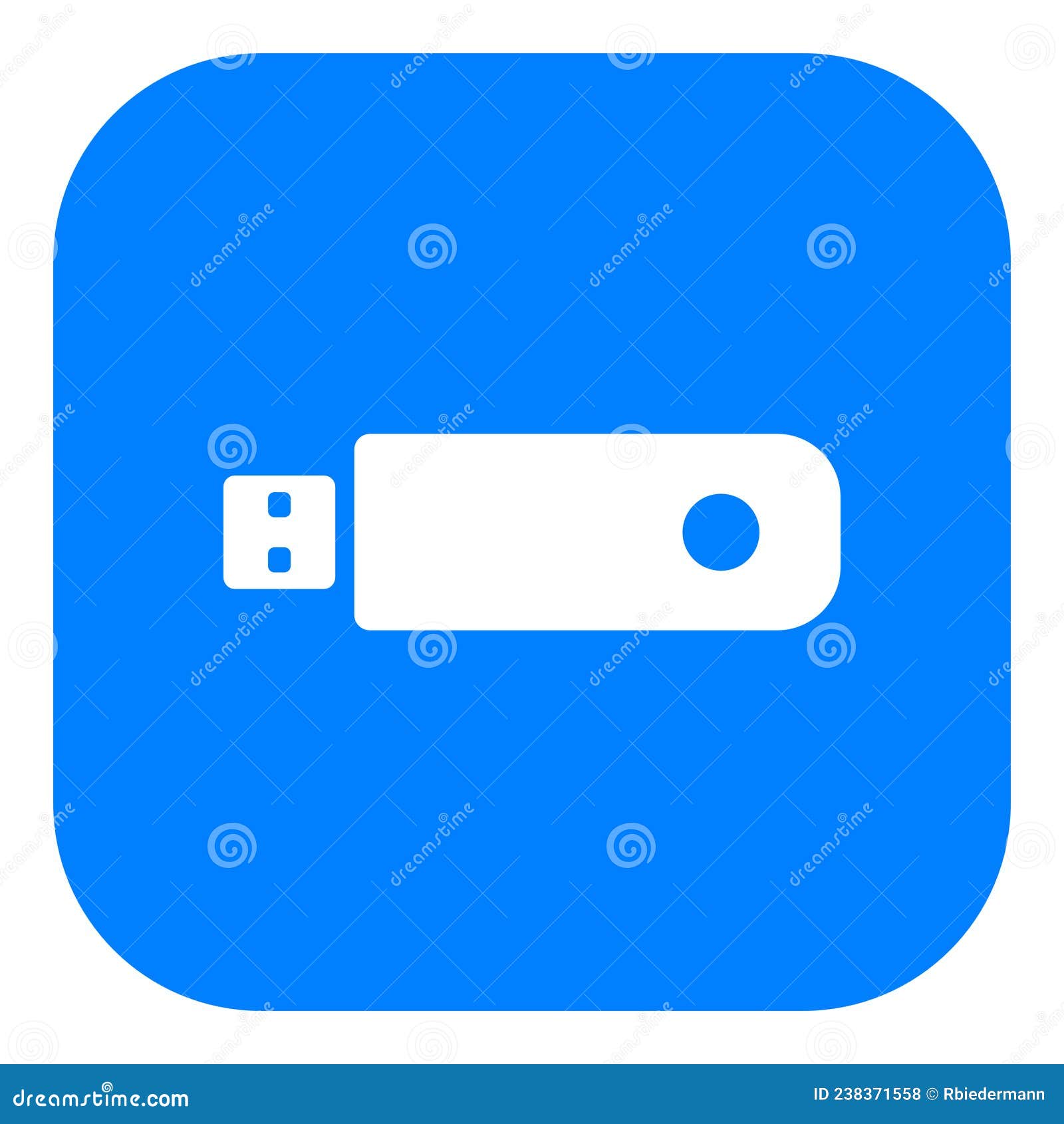USB stick and app icon stock vector. Illustration of graphic - 238371558