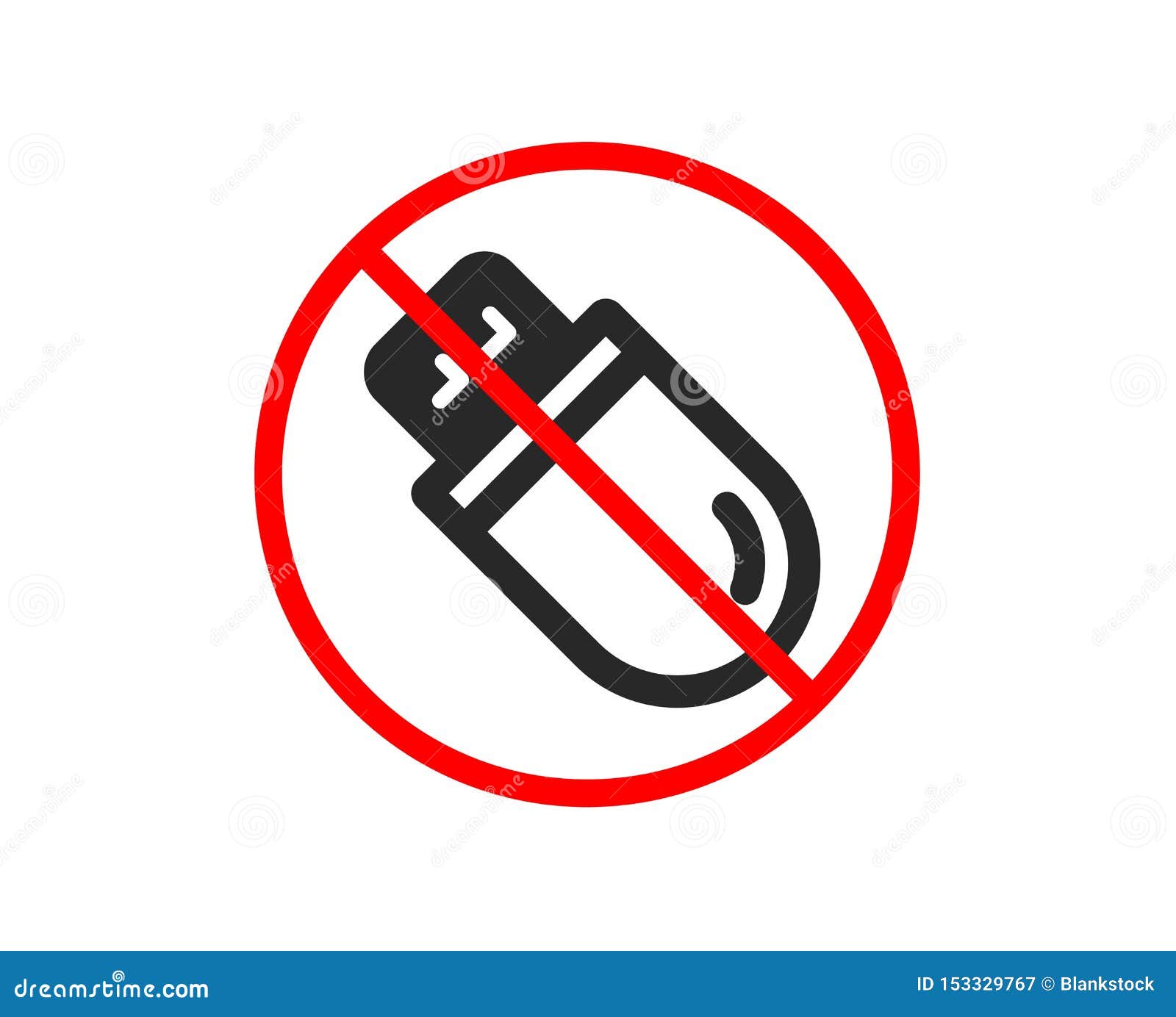 Usb Stick Icon. Computer Memory Component Sign. Data Storage. Vector ...