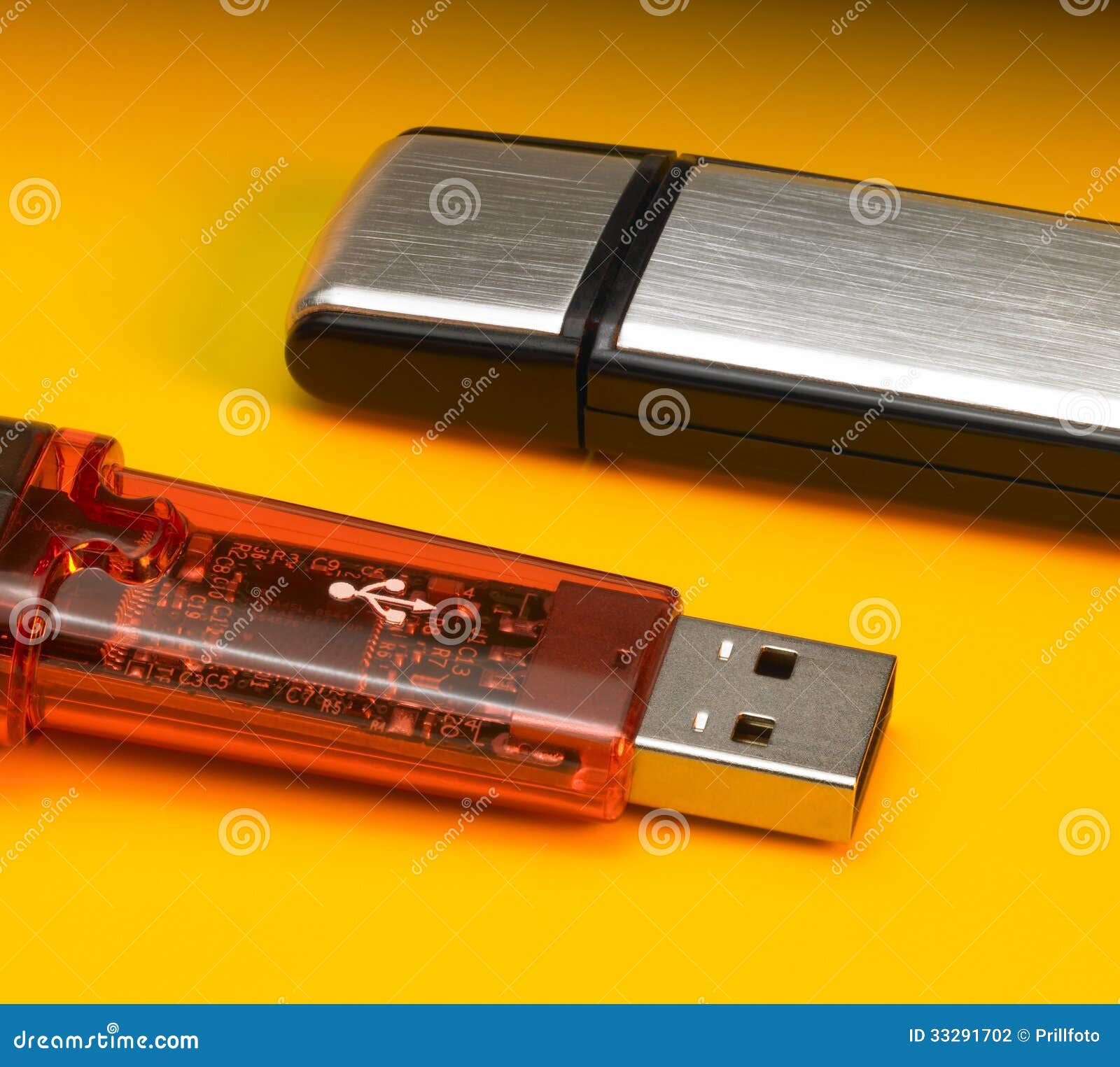 USB sticks detail stock photo. Image of memory, connection - 33291702