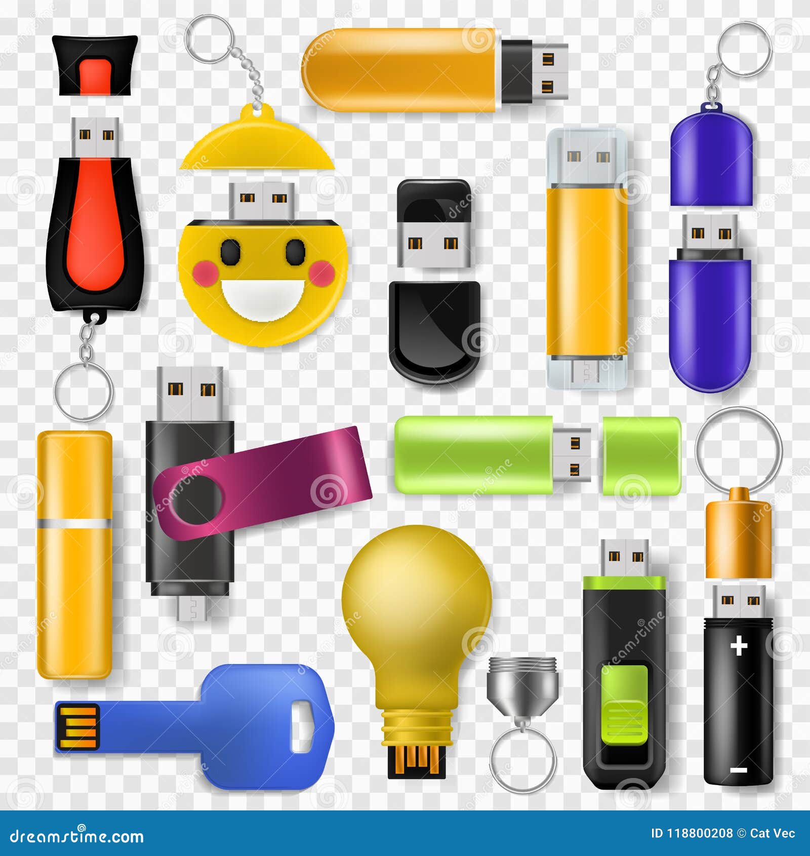 USB Vector Flash Drive Memory Storage and Digital Transfer Device To ...