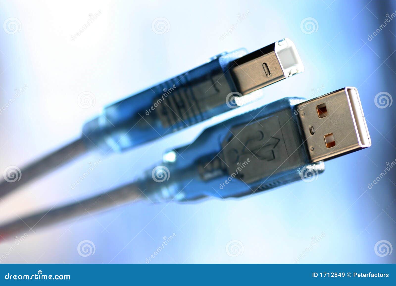 USB wire stock image. Image of home, computer, office - 1712849