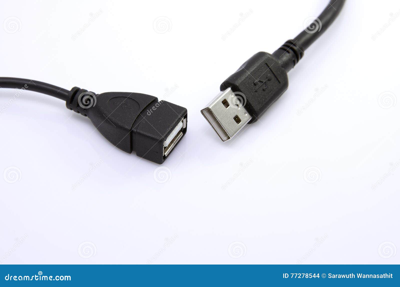USB Wire for Internet Connection Stock Photo - Image of audio, cable ...