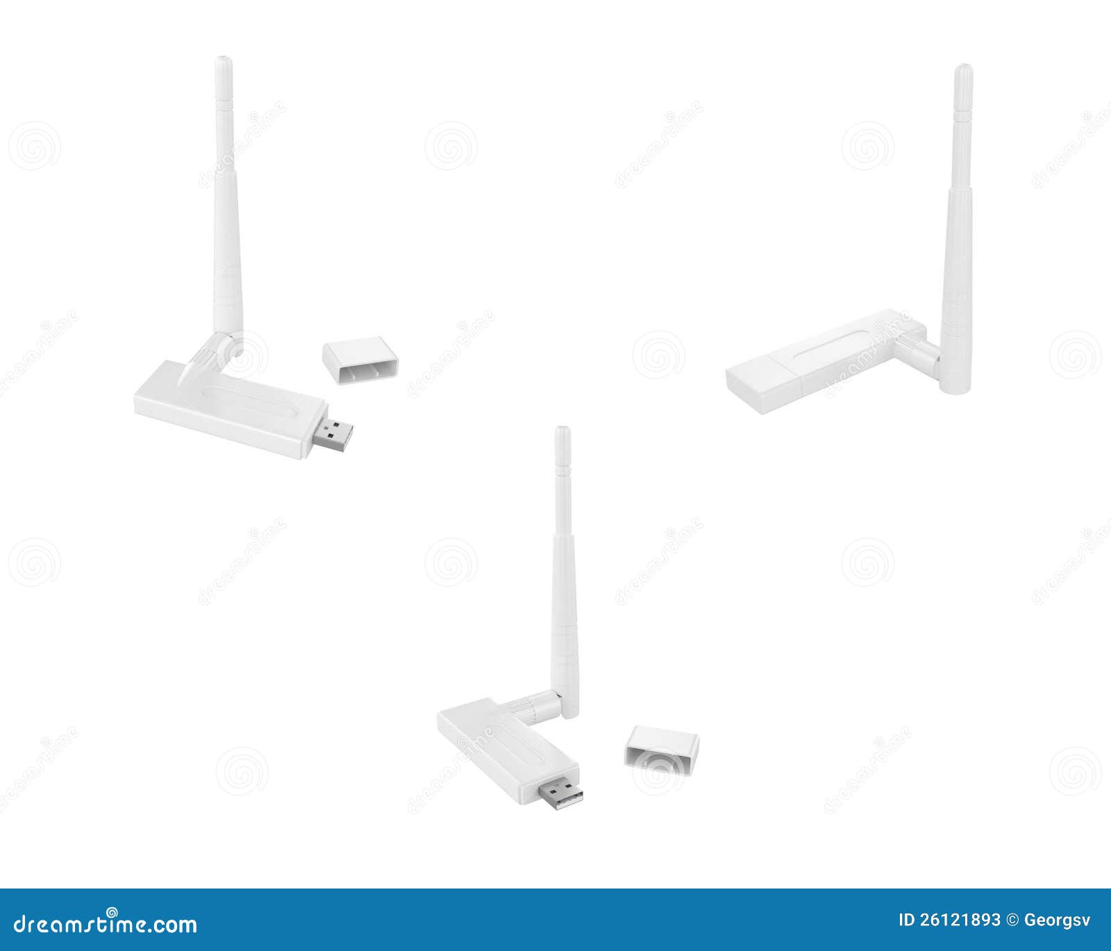 USB wireless adapter stock illustration. Illustration of connect - 26121893