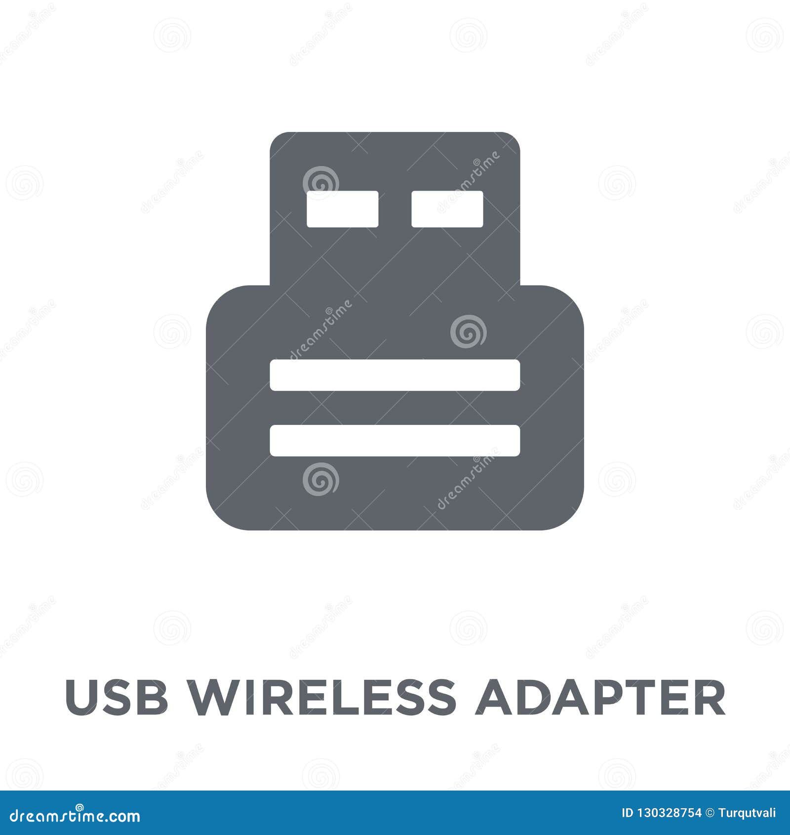Usb Wireless Adapter Icon from Electronic Devices Collection. Stock ...