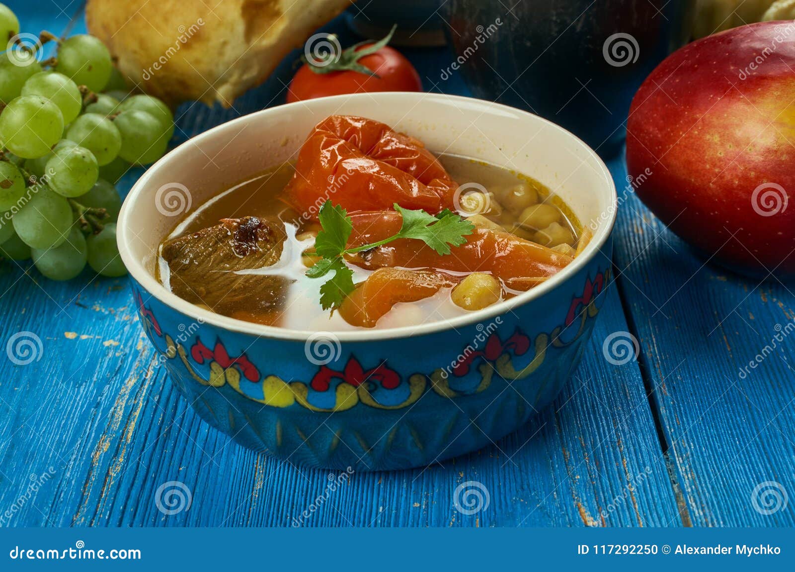 Usbek Kyurdik-shorva stockfoto. Bild von sortiert, lamm - 117292250