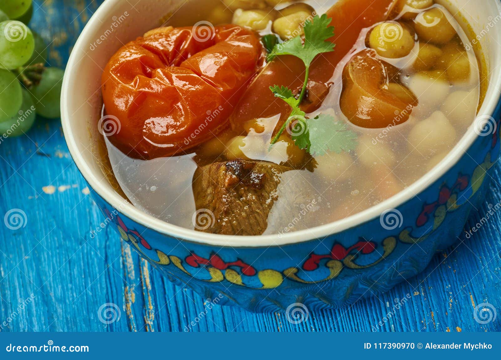 Usbek Kyurdik-shorva stockfoto. Bild von koch, einstellen - 117390970