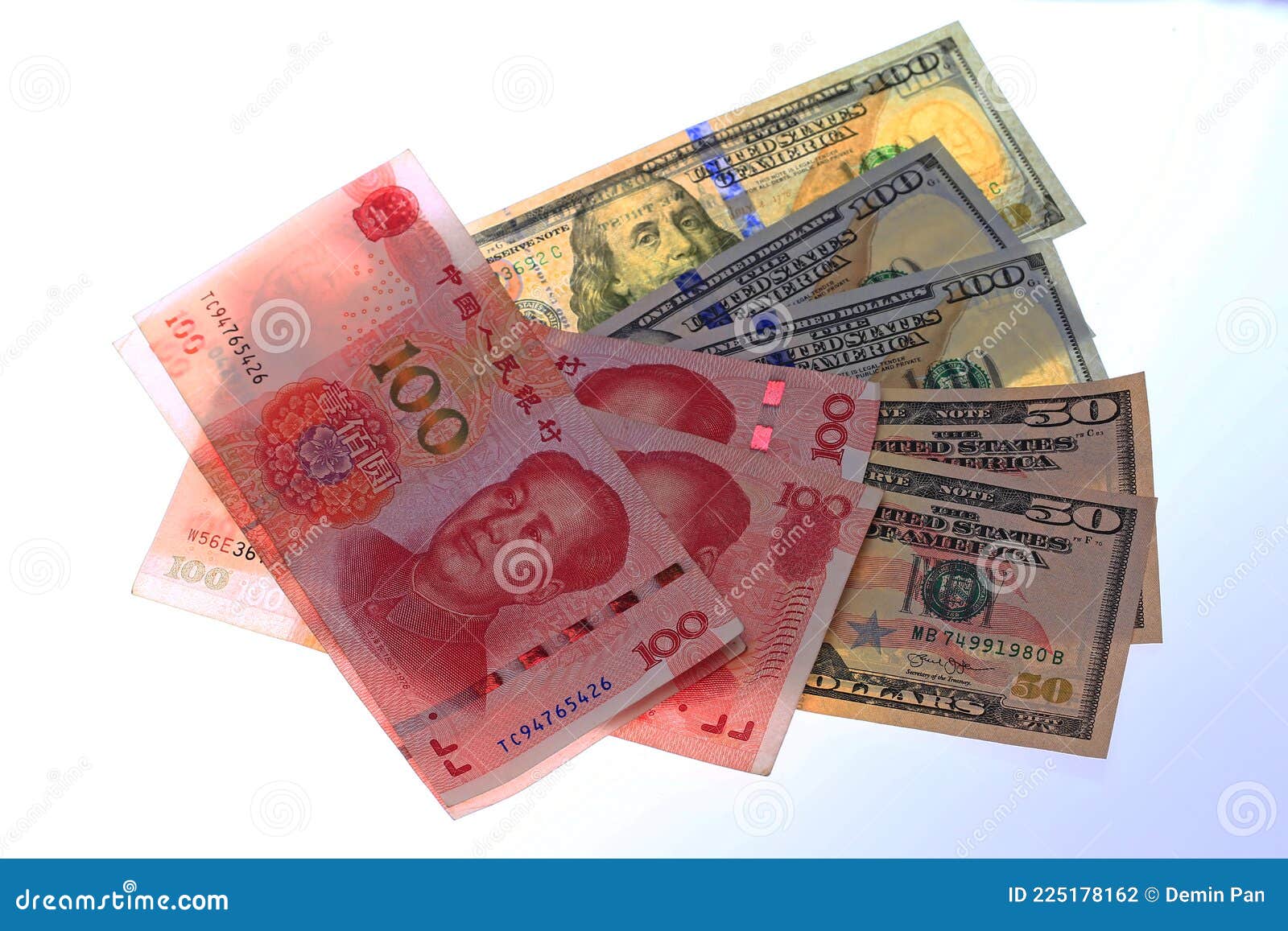 USD vs RMB stock photo. Image of debt, asia, profit - 225178162
