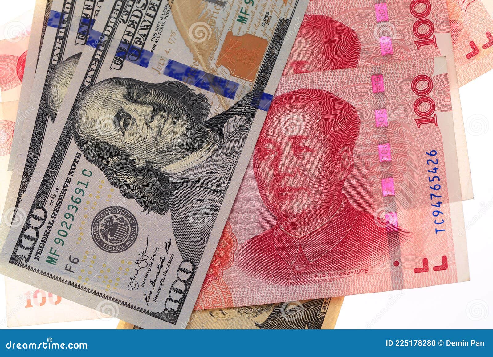 USD vs RMB stock photo. Image of economy, bank, exchange - 225178280