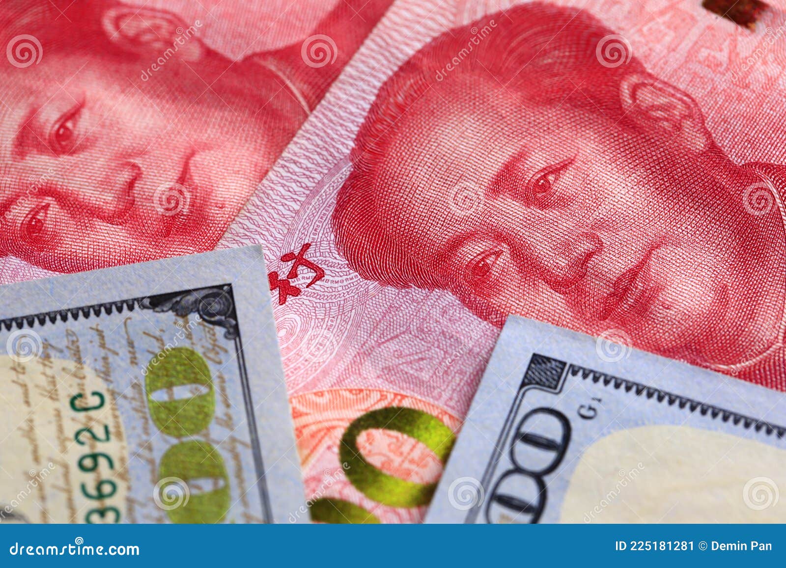 USD vs RMB stock image. Image of planning, flag, payment - 225181281