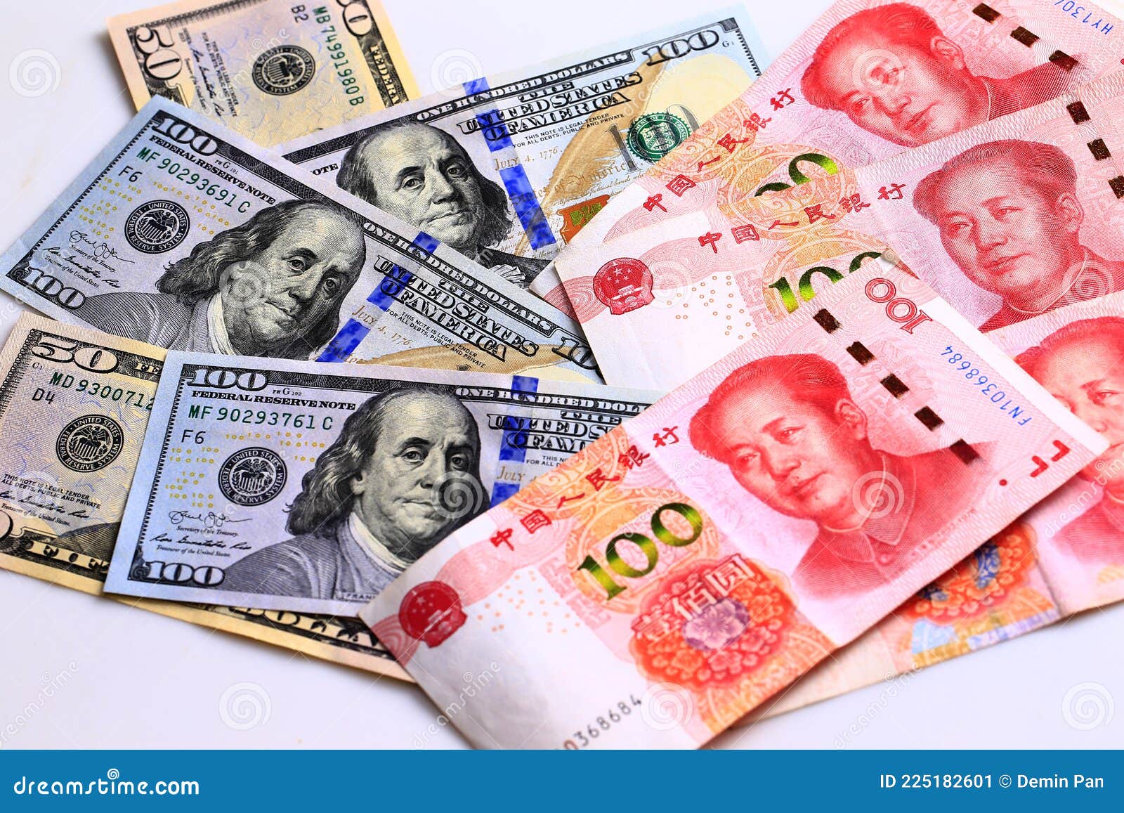 USD vs RMB stock image. Image of economy, american, banking - 225182601