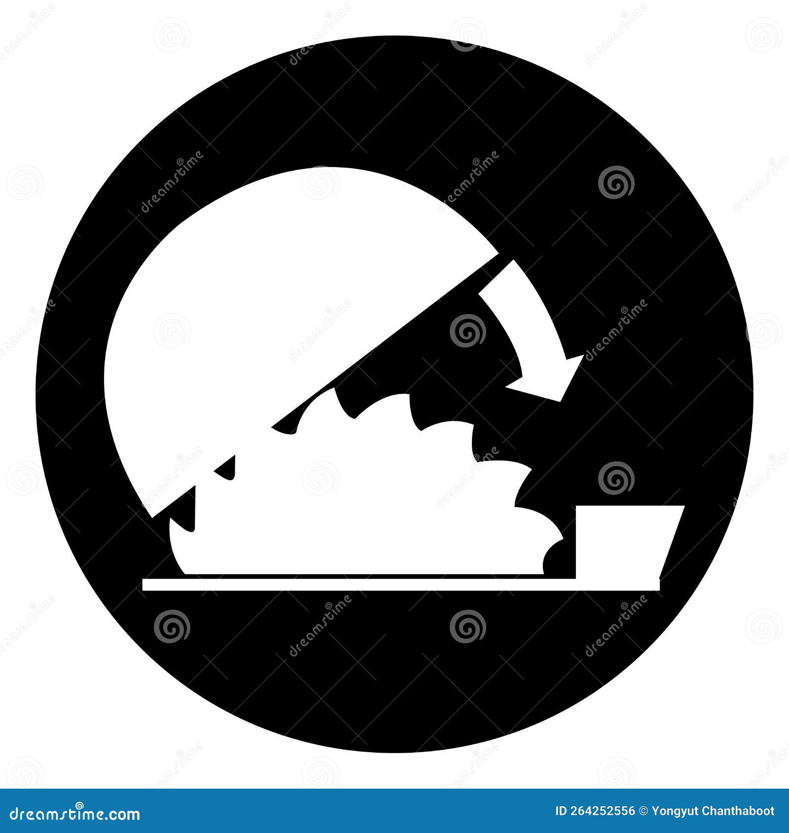 Use Adjustable Guards Protection Symbol Sign,Vector Illustration ...