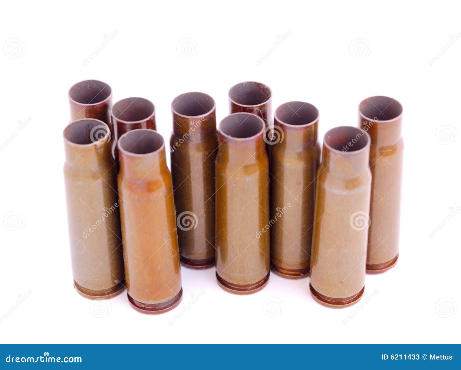 Use Bullet Shell Cartridges Stock Image - Image of white, ammunition ...