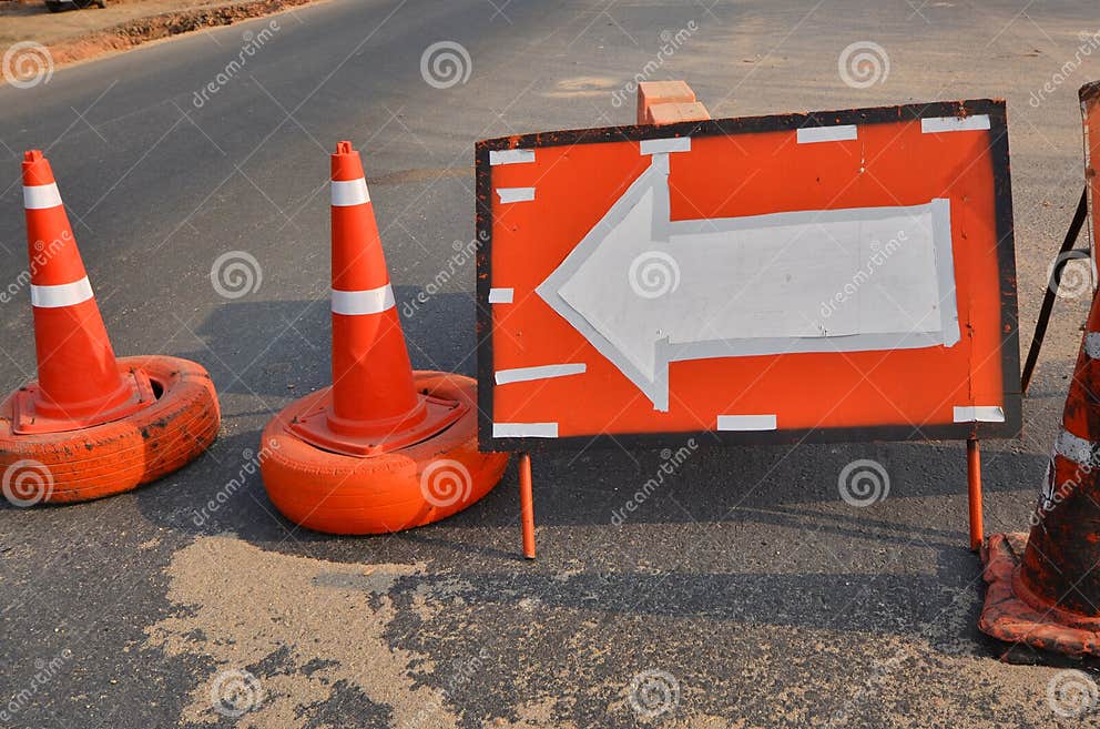 Use Bypass Way Warning Sign Stock Photo - Image of control, pass: 68515148