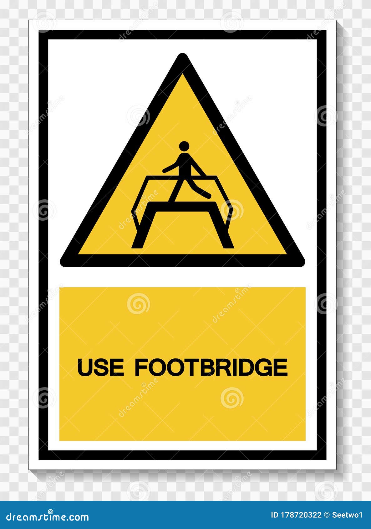 Use Footbridge Symbol Sign Isolate on White Background,Vector ...