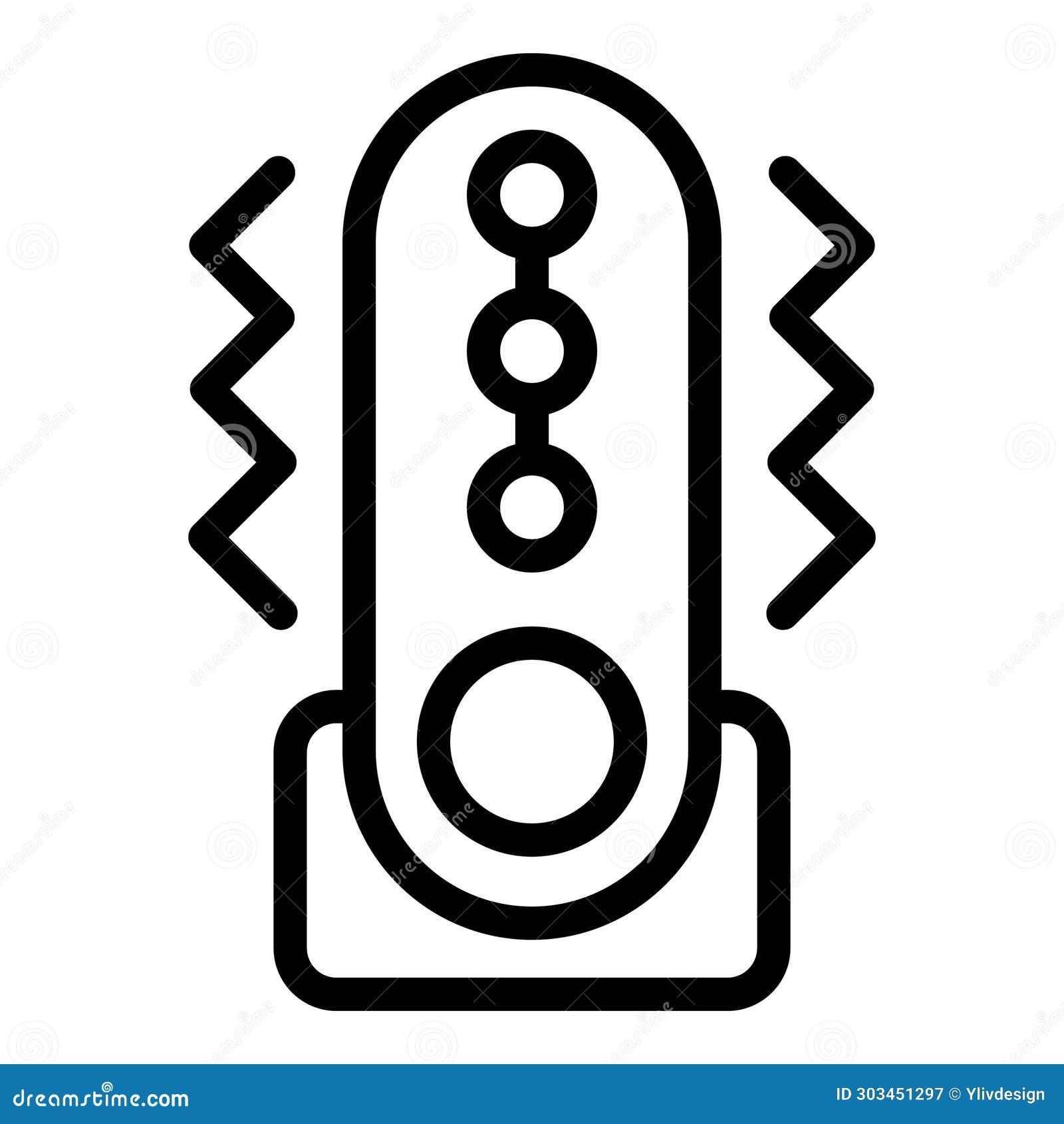 Use Lamp Purifier Icon Outline Vector. Bacterium Bulb Stock ...