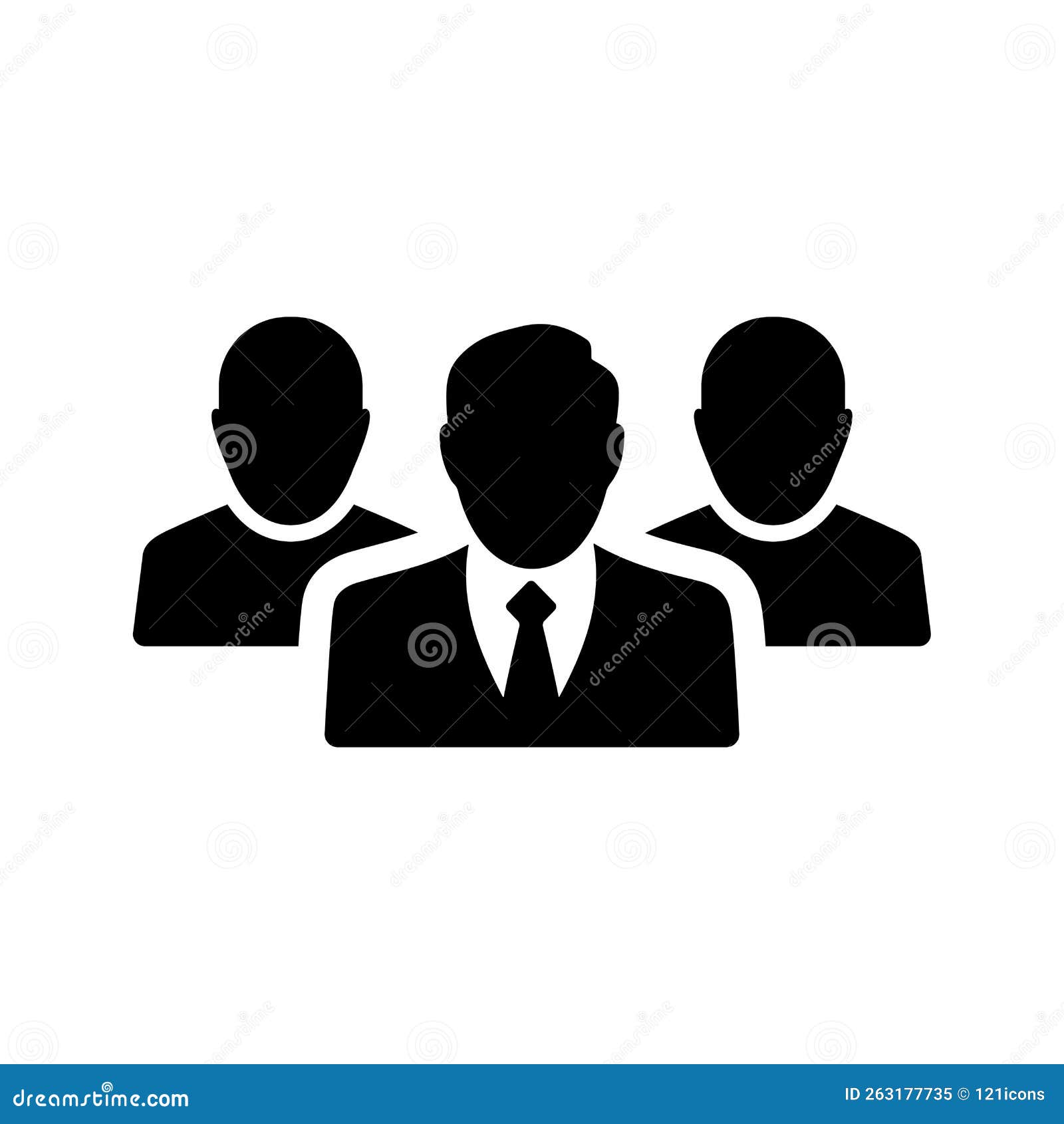 Leadership icon stock illustration. Illustration of commercial - 263177735