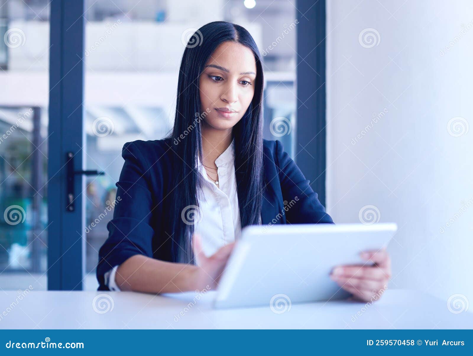 Use Mobile Apps for a More Manageable Workload. a Young Businesswoman ...