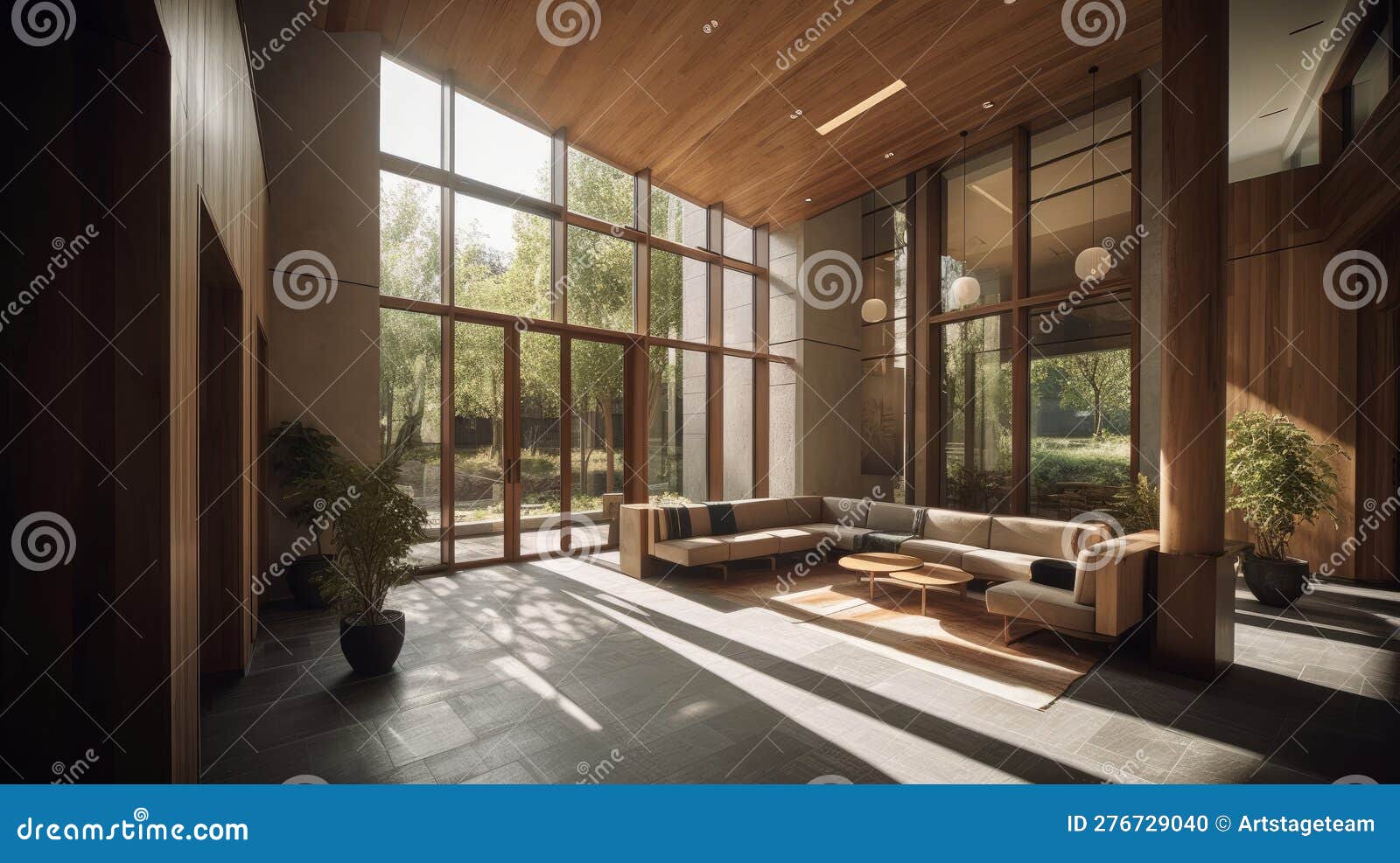 The Use of Natural Light and Earthy Materials Peaceful Atmosphere ...