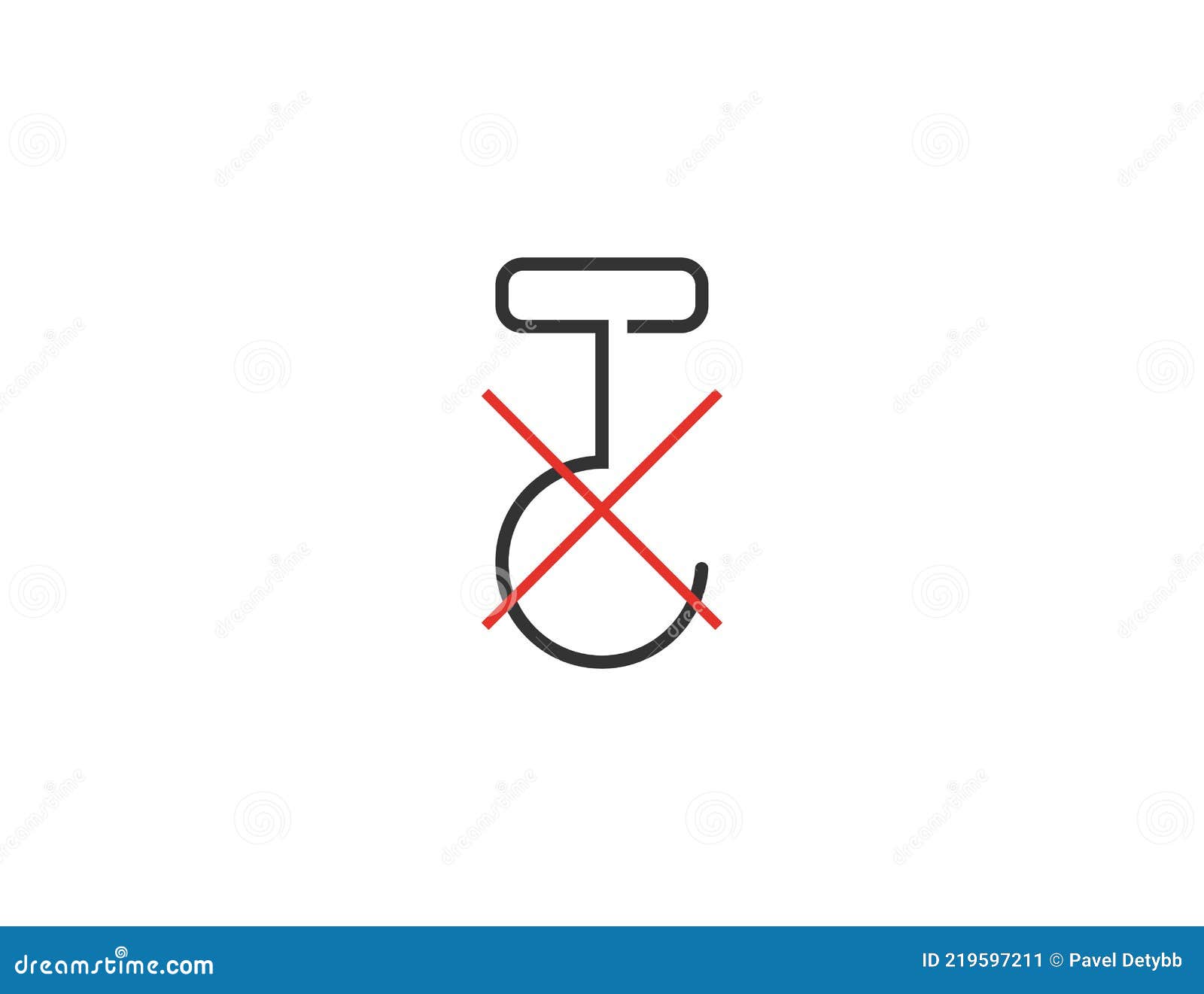 Use No Hook Icon, Sign. Vector Illustration. Stock Vector ...