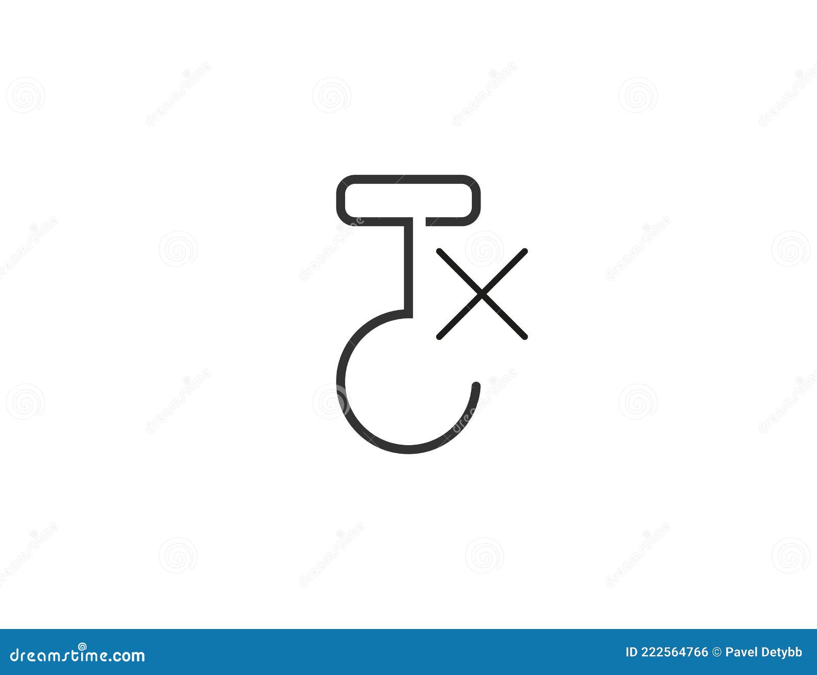Use No Hook Icon, Sign. Vector Illustration. Stock Vector ...