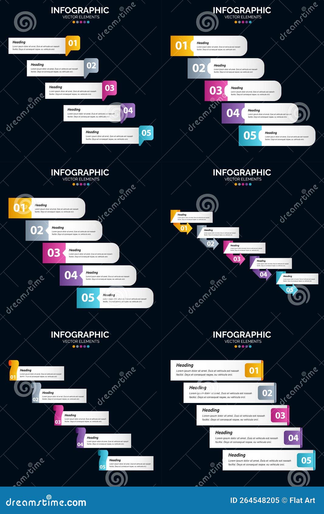 Use Our Vector Infographics Pack To Effectively Present Your Ideas ...