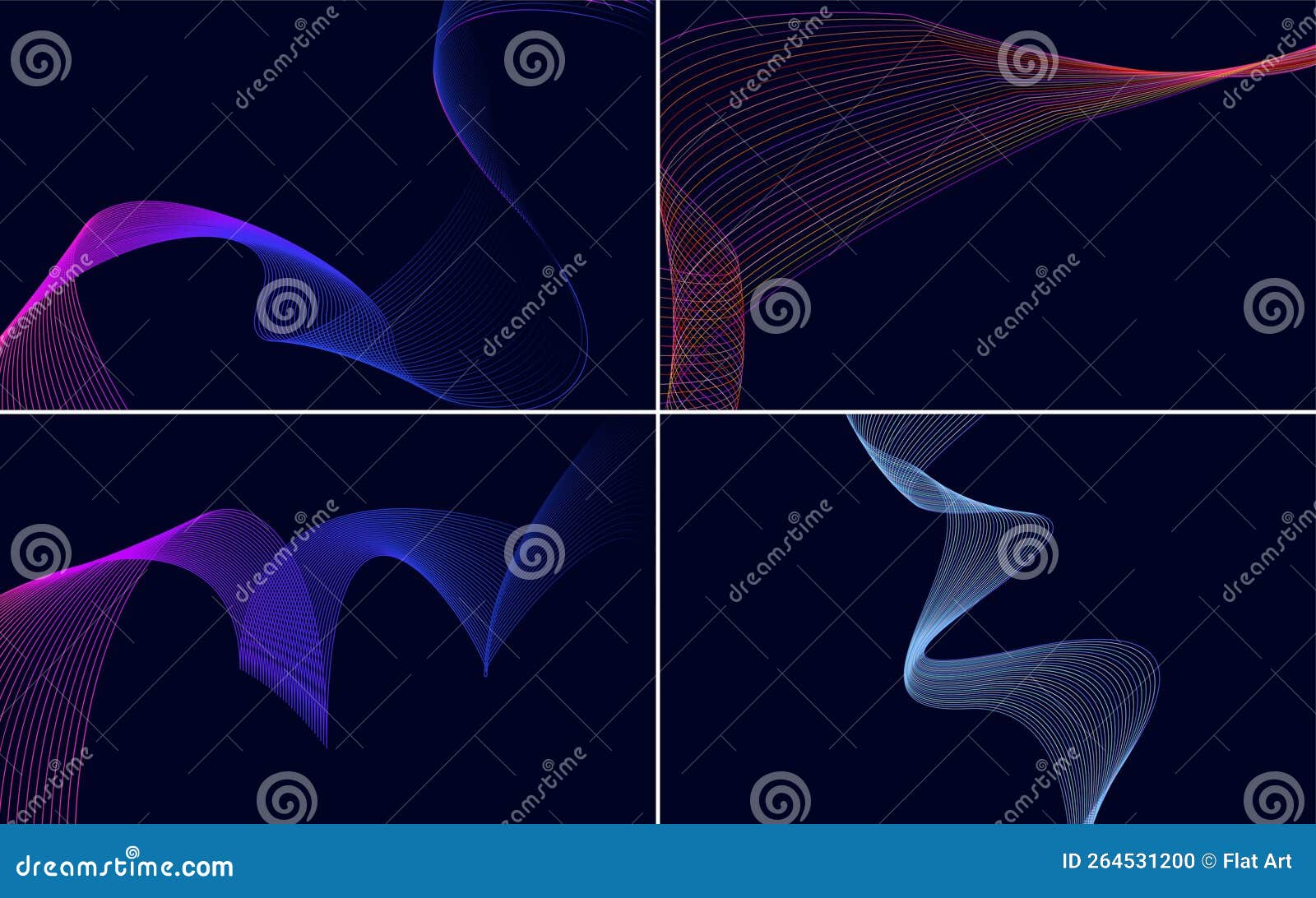 Use this Pack of Vector Backgrounds To Add Visual Interest To Your ...
