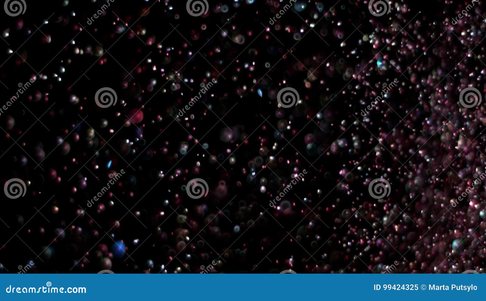 Realistic Glitter Exploding on Black Background. Stock Video - Video of ...