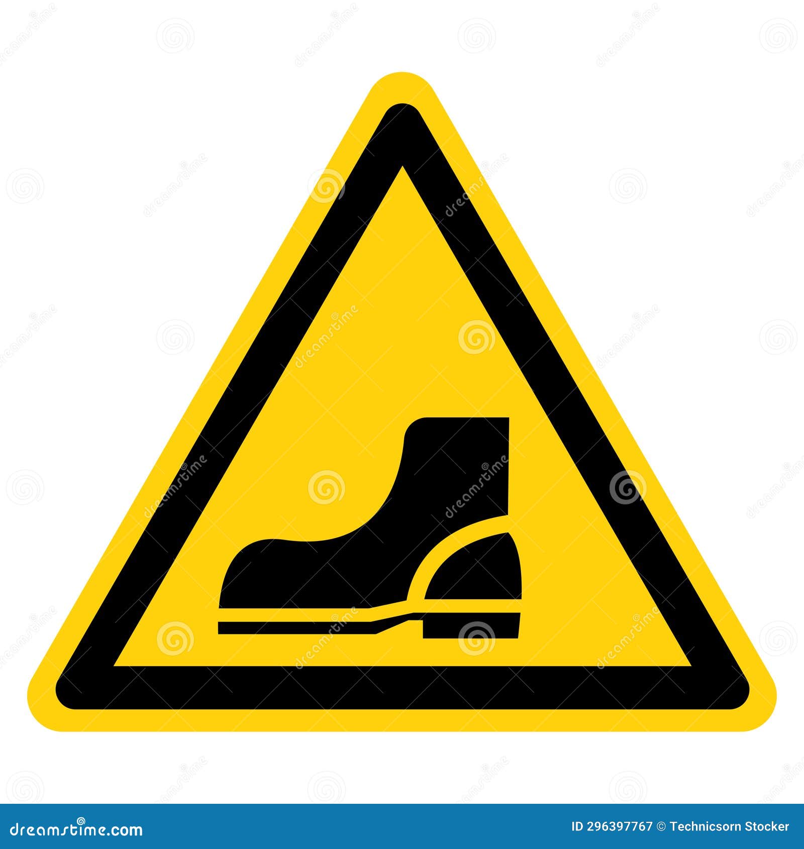 Use Safety Shoe Symbol Sign, Vector Illustration, Isolate on White ...