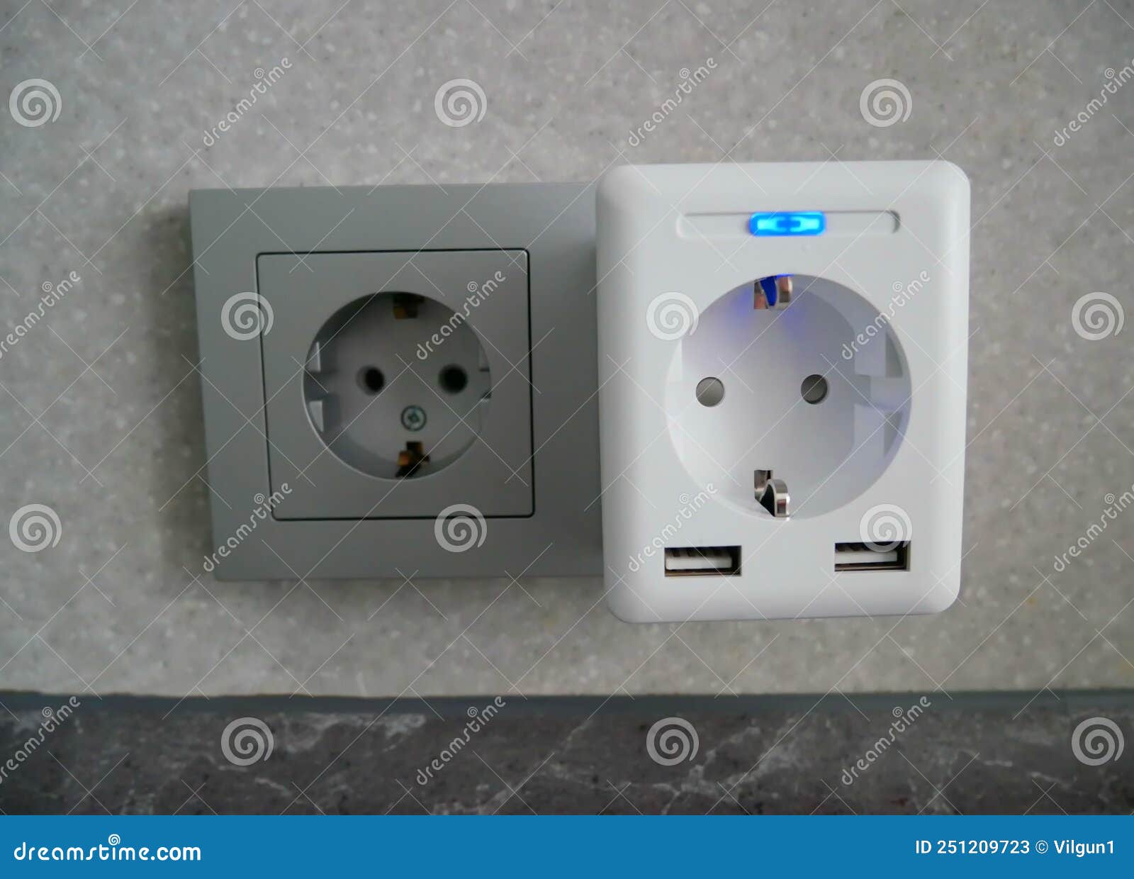 The Use of a Smart USB Socket. Smart Socket for Connecting Devices ...