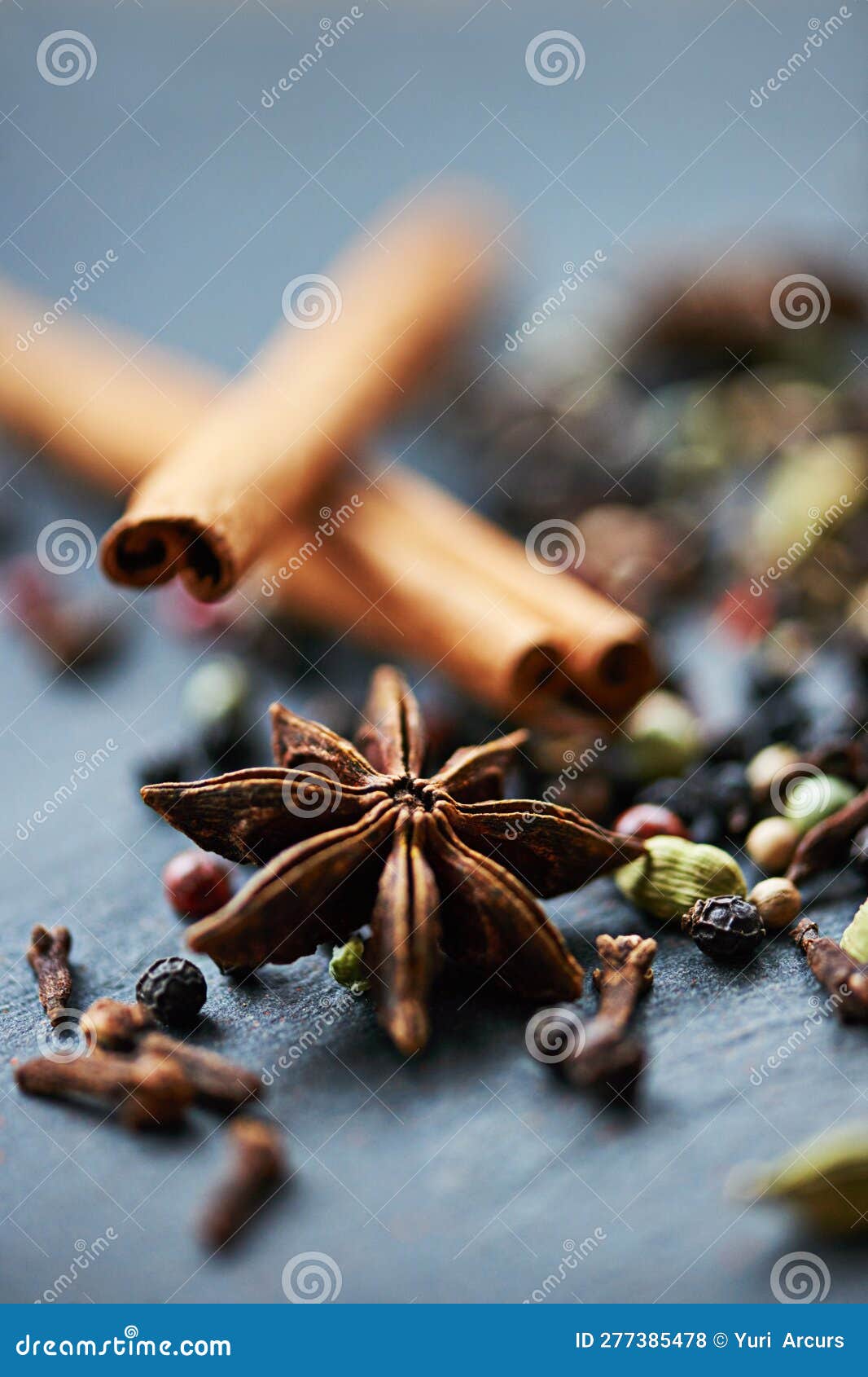 Use Spices To Make Things Interesting. an Assortment of Colorful Spices ...