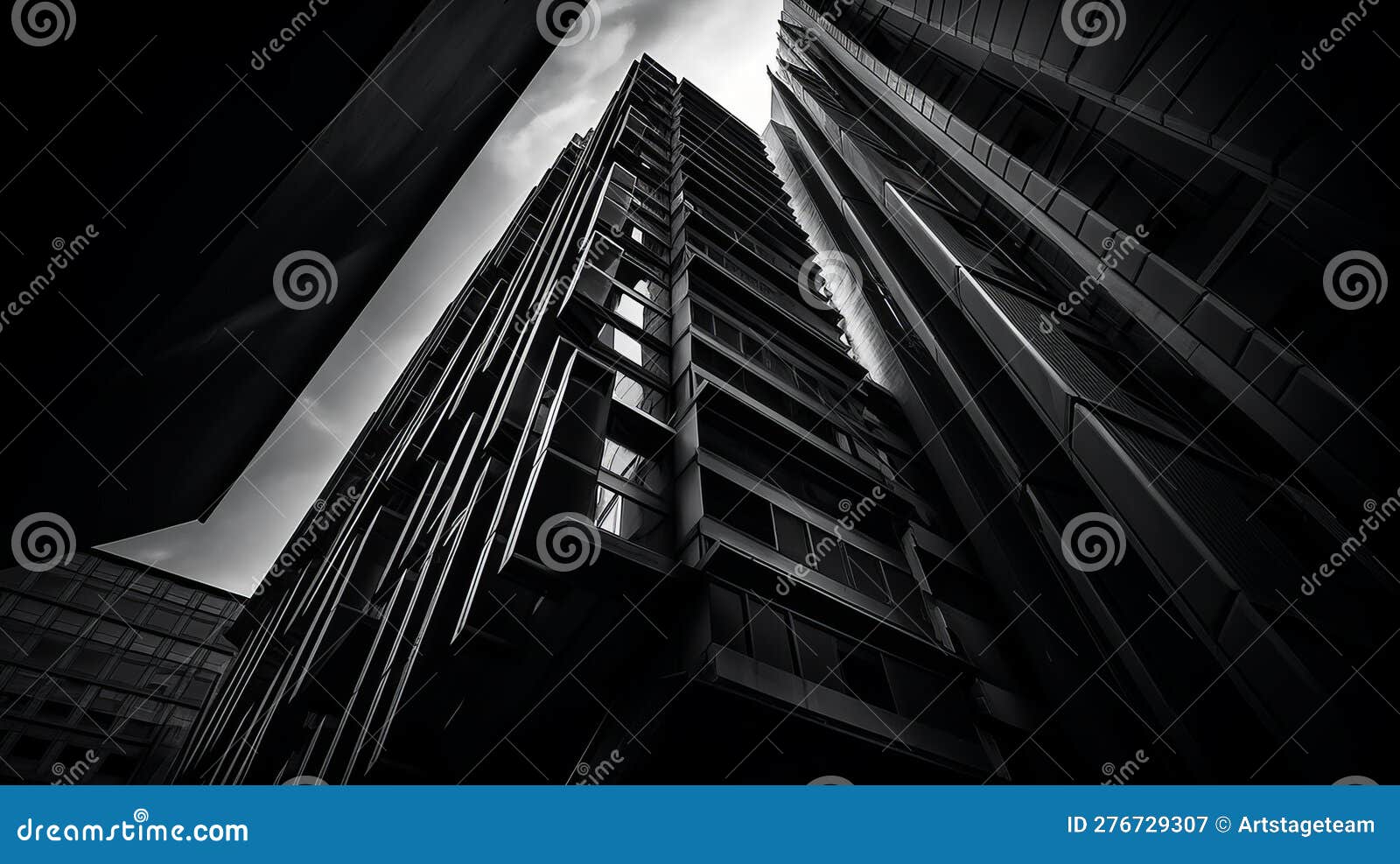 The Use of Strong Vertical Lines and Dramatic Angles Creates a Sense of ...