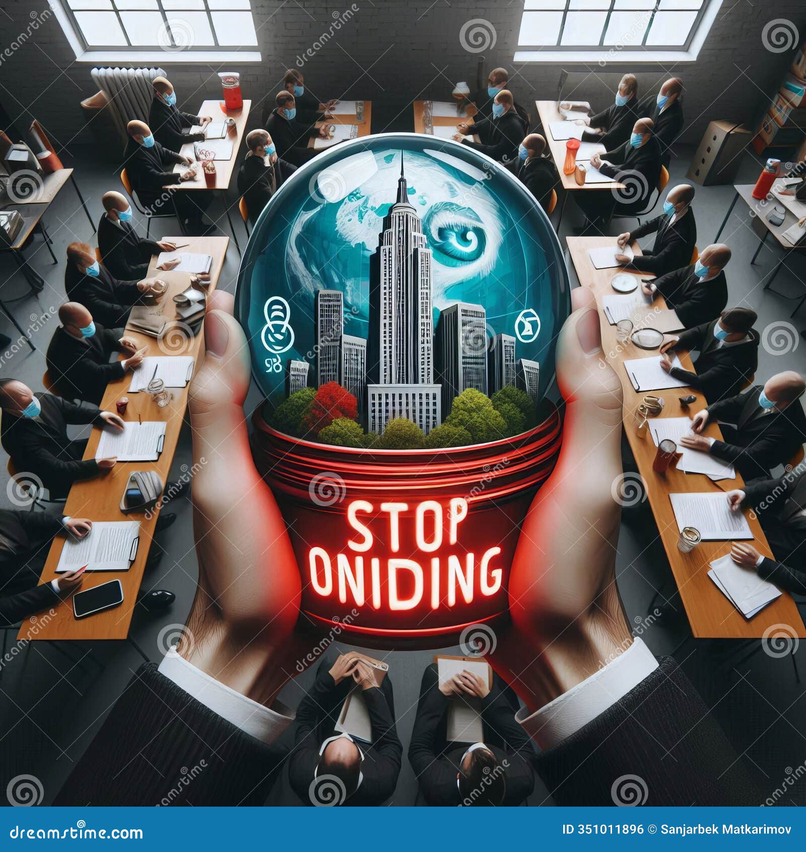 Use Strong Visuals To Convey the Urgency and Importance of the M Stock ...