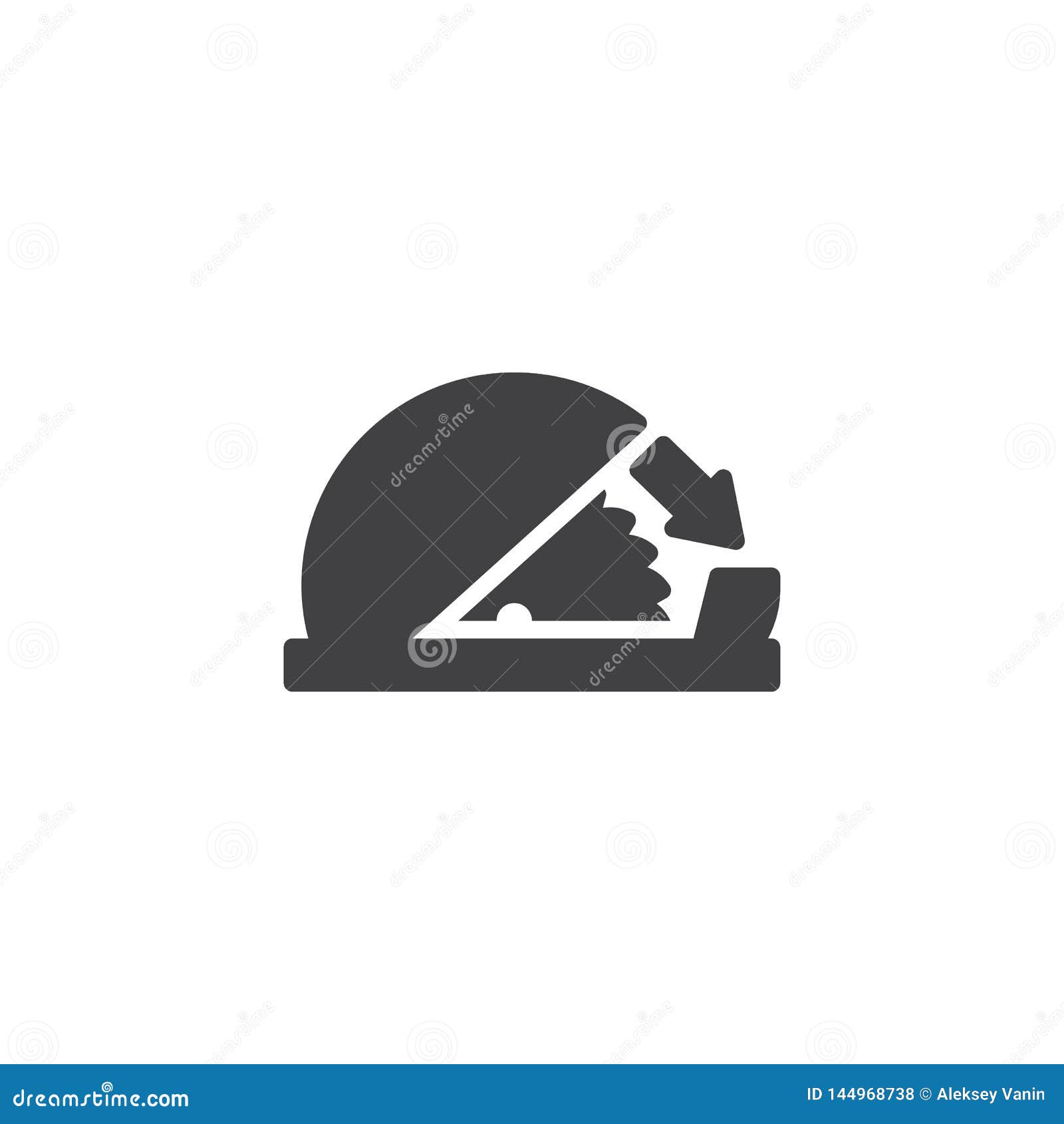Use Table Saw Adjustable Guard Vector Icon Stock Vector - Illustration ...