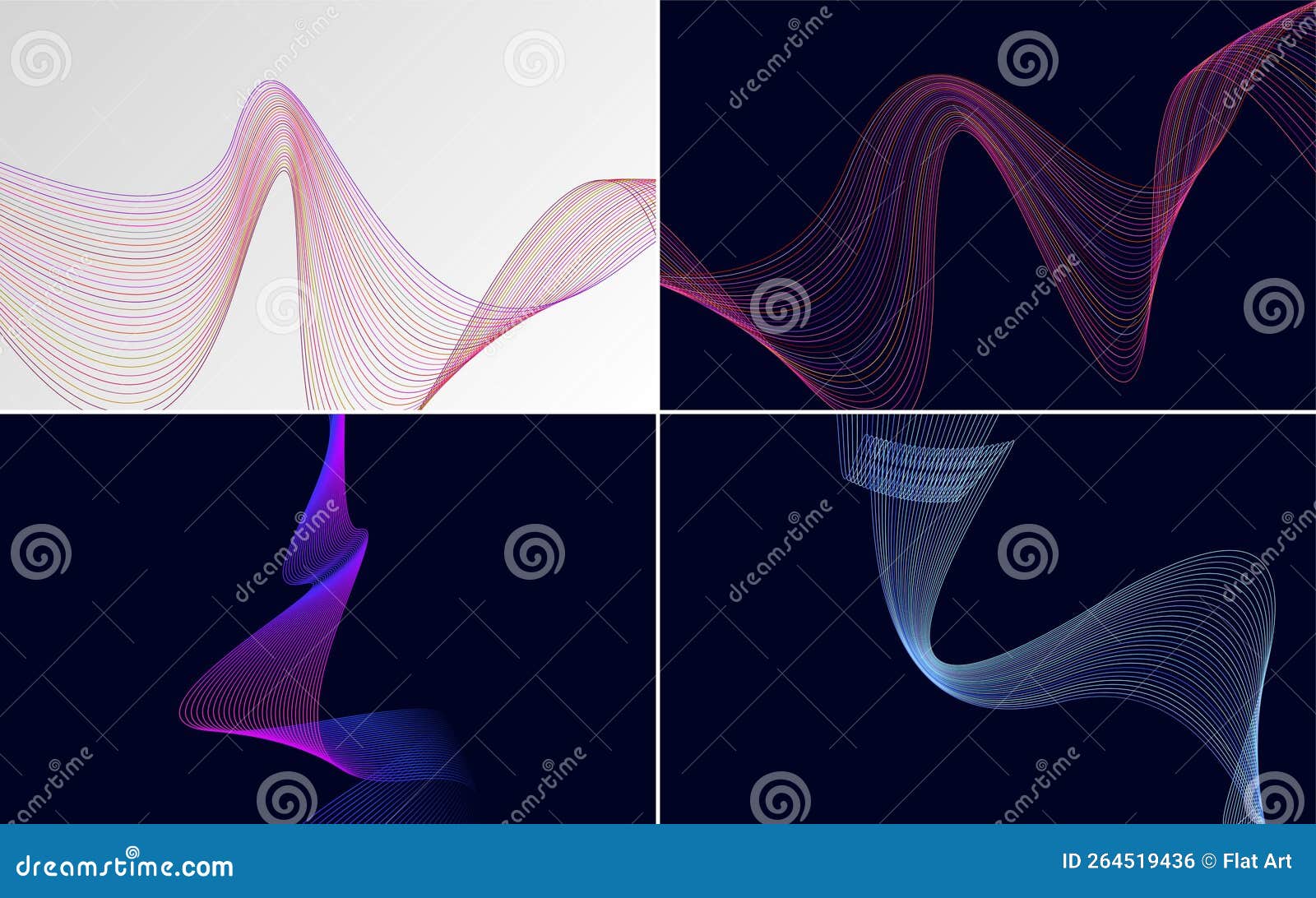 Use this Vector Background To Create a Lively Flyer or Brochure Design ...