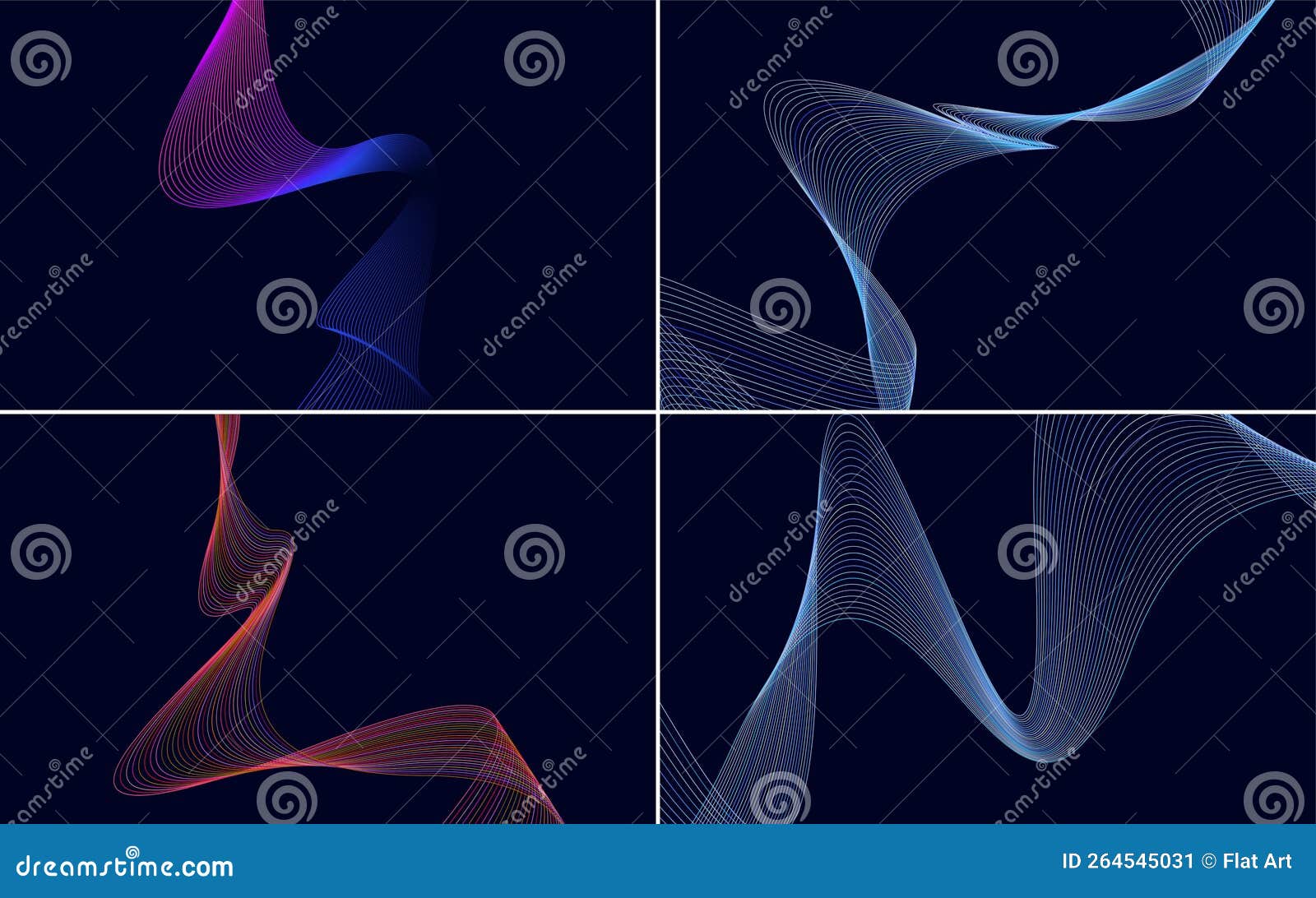Use this Vector Background To Create a Lively Flyer or Brochure Design ...