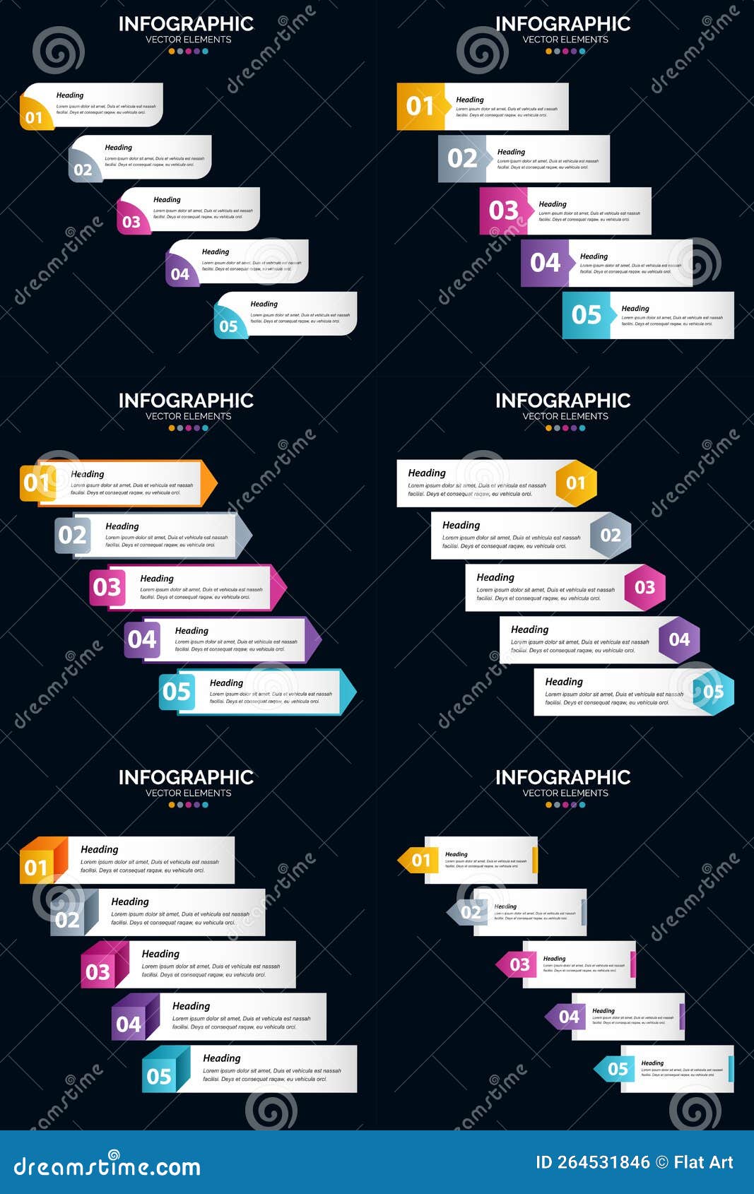 Use Vector Infographics To Visually Support Your Business Ideas in Your ...