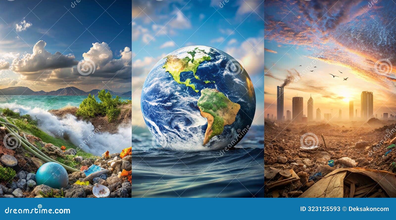 Use Visual Metaphors To Emphasize The Severity Of Environmental Issues ...