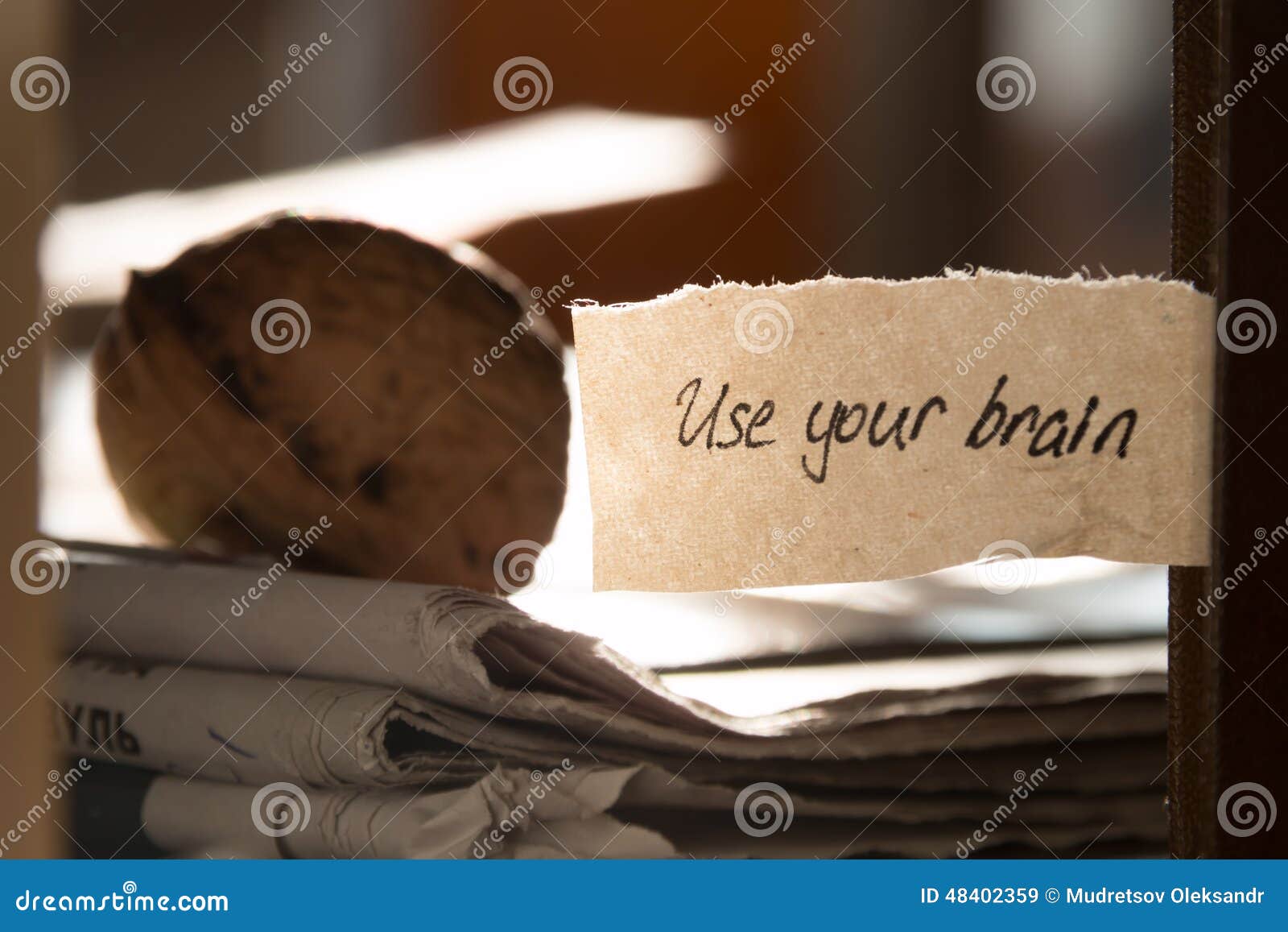 Use your brain stock image. Image of letters, decision - 48402359