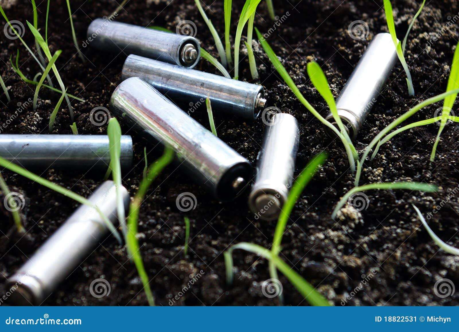 Used batteries stock image. Image of electric, volt, electrical - 18822531