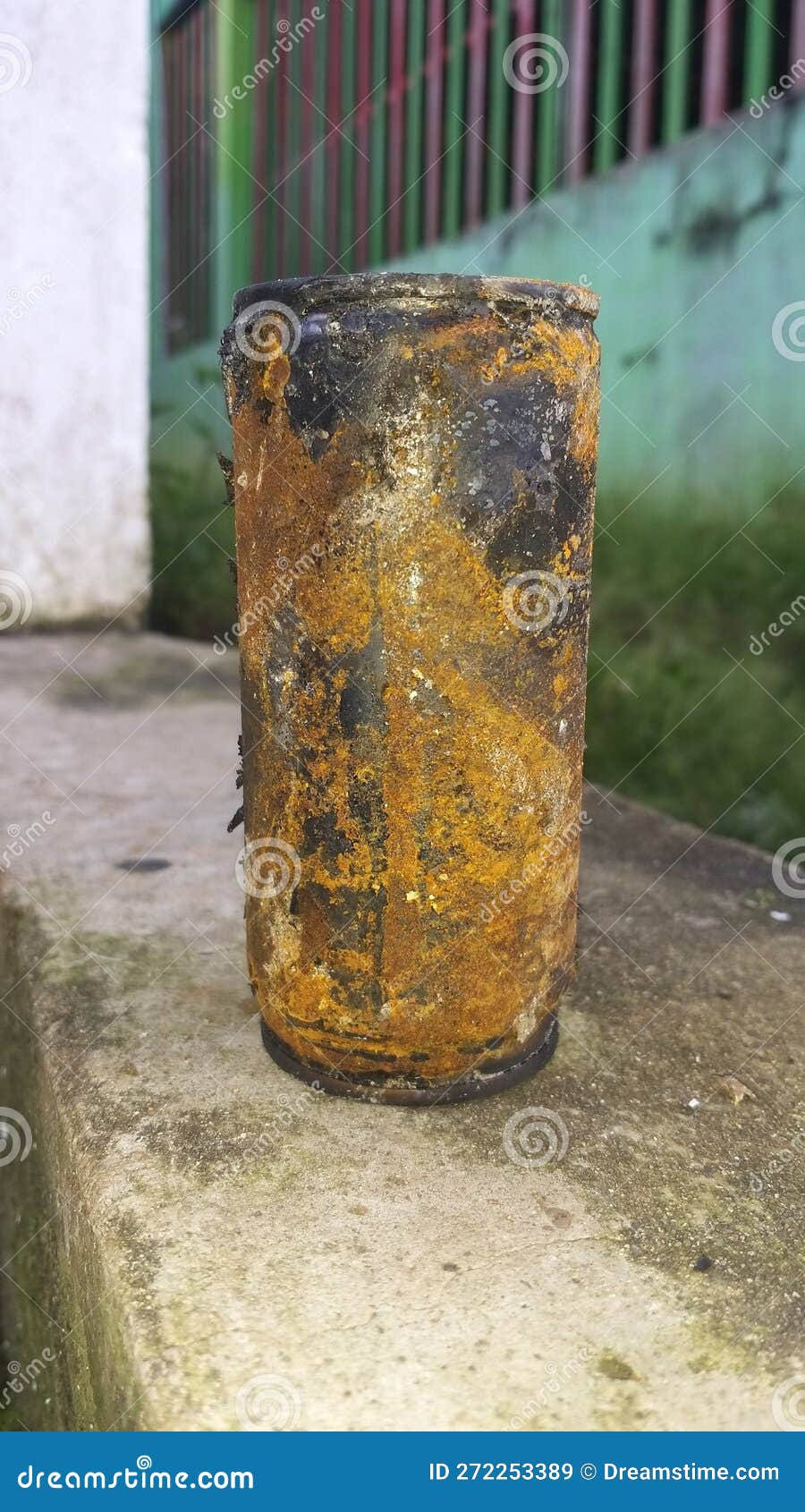 Used Beverage Cans that are Severely Corroded Stock Image - Image of ...