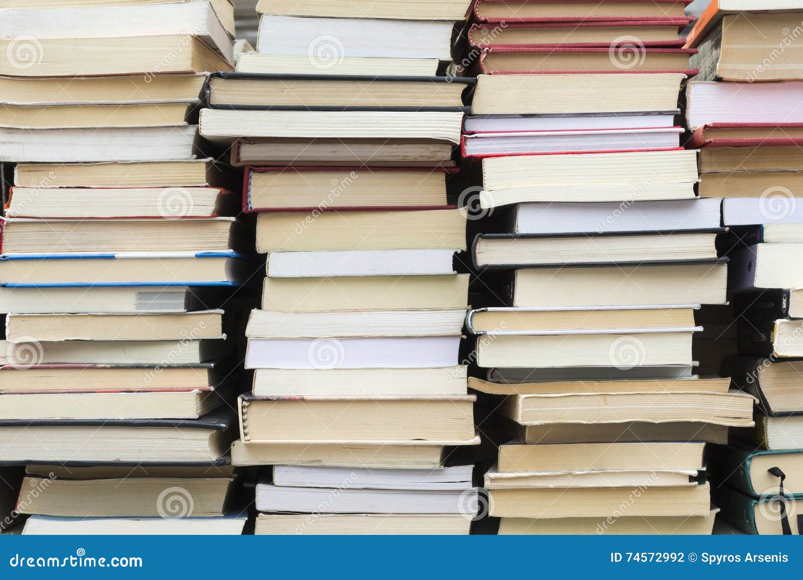 Used books stock photo. Image of education, book, knowledge - 74572992