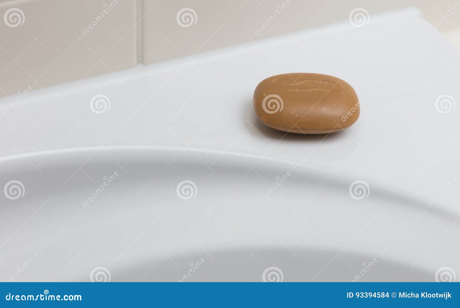 Used Brown Soap in a Bathroom Stock Photo - Image of vintage, household ...