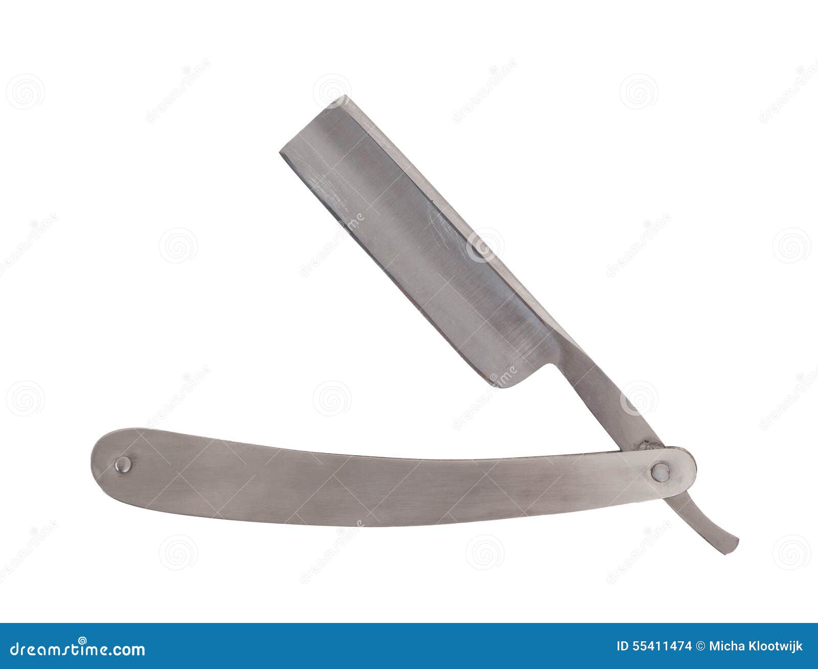 Used Classic Straight Razor, Old Style Stock Photo - Image of body ...