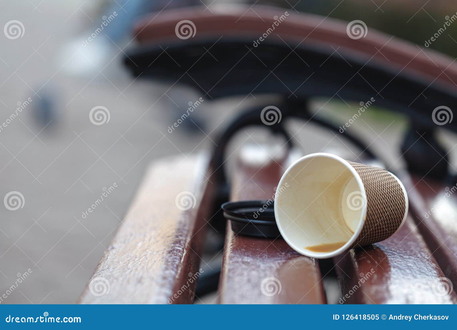 Used Coffee Mug - Symbol for Pollution Stock Image - Image of pollution ...