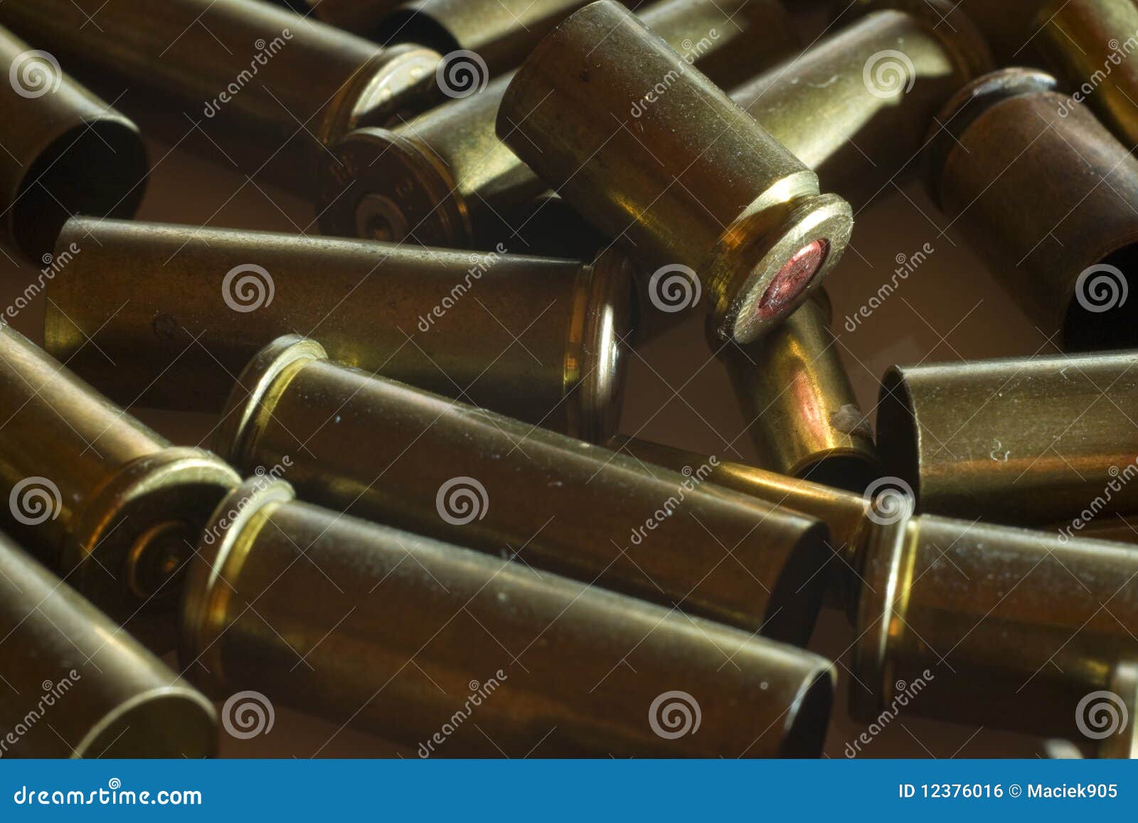 Used Empty Old Bullet Cartridges Stock Photo - Image of objects ...