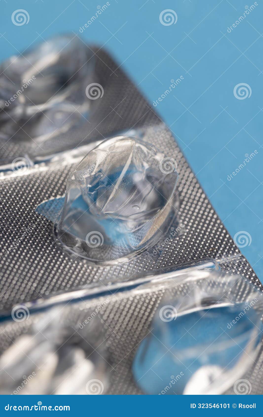 Used Empty Plastic Medicine Packaging Stock Image - Image of packaging ...