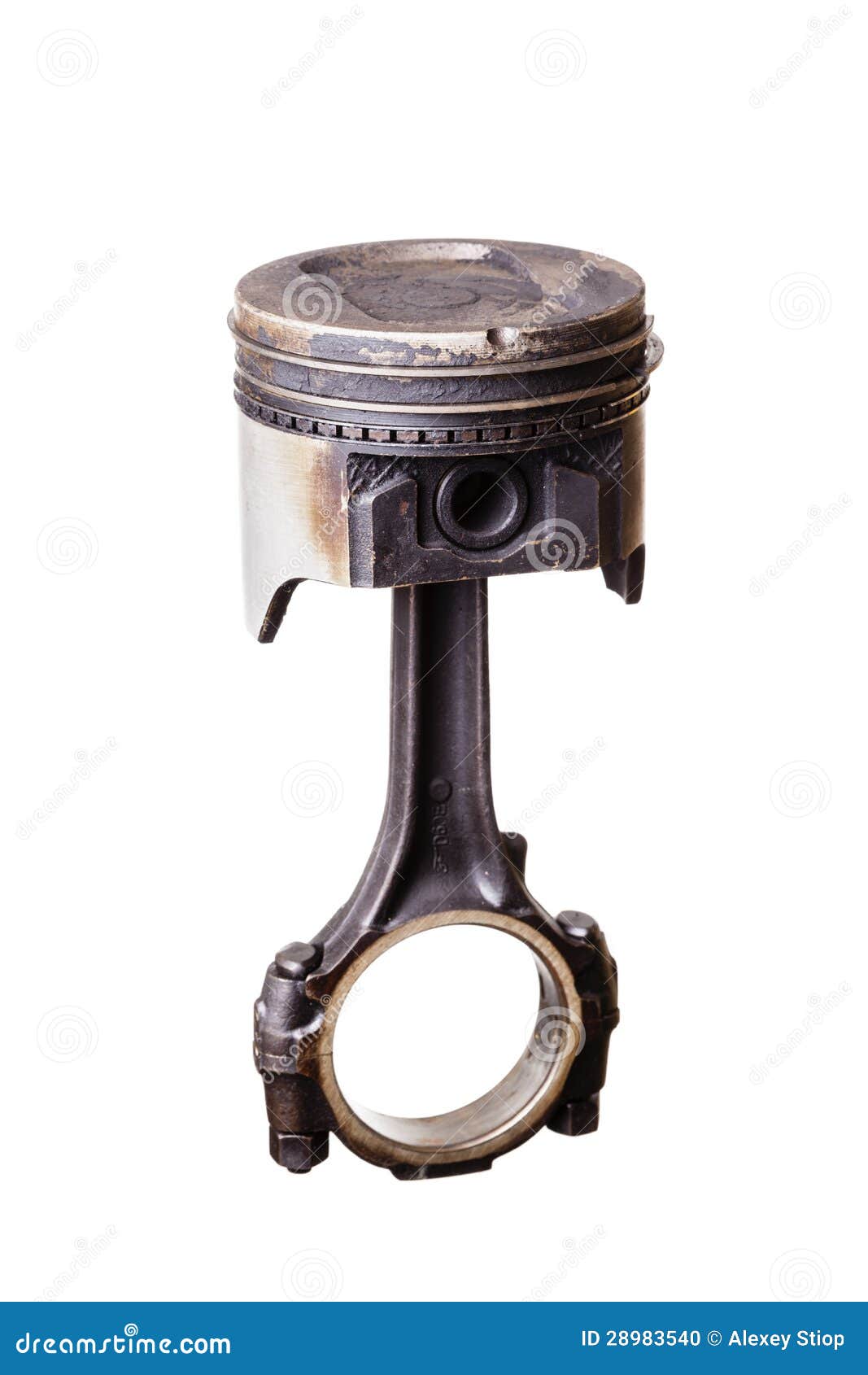 .Engine Piston Cross Section Royalty-Free Stock Photography ...